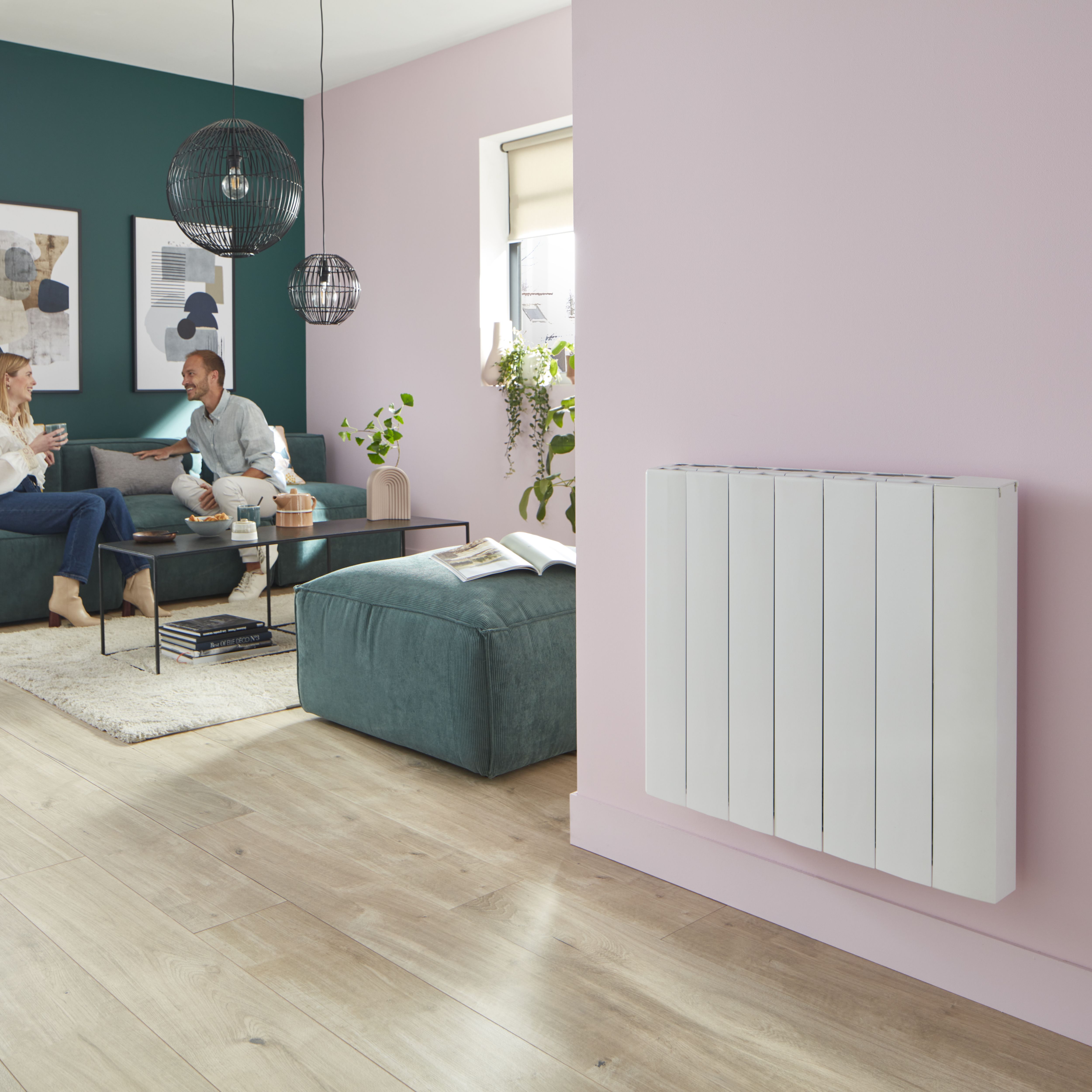 GoodHome Duben Electric 2000W White Heater