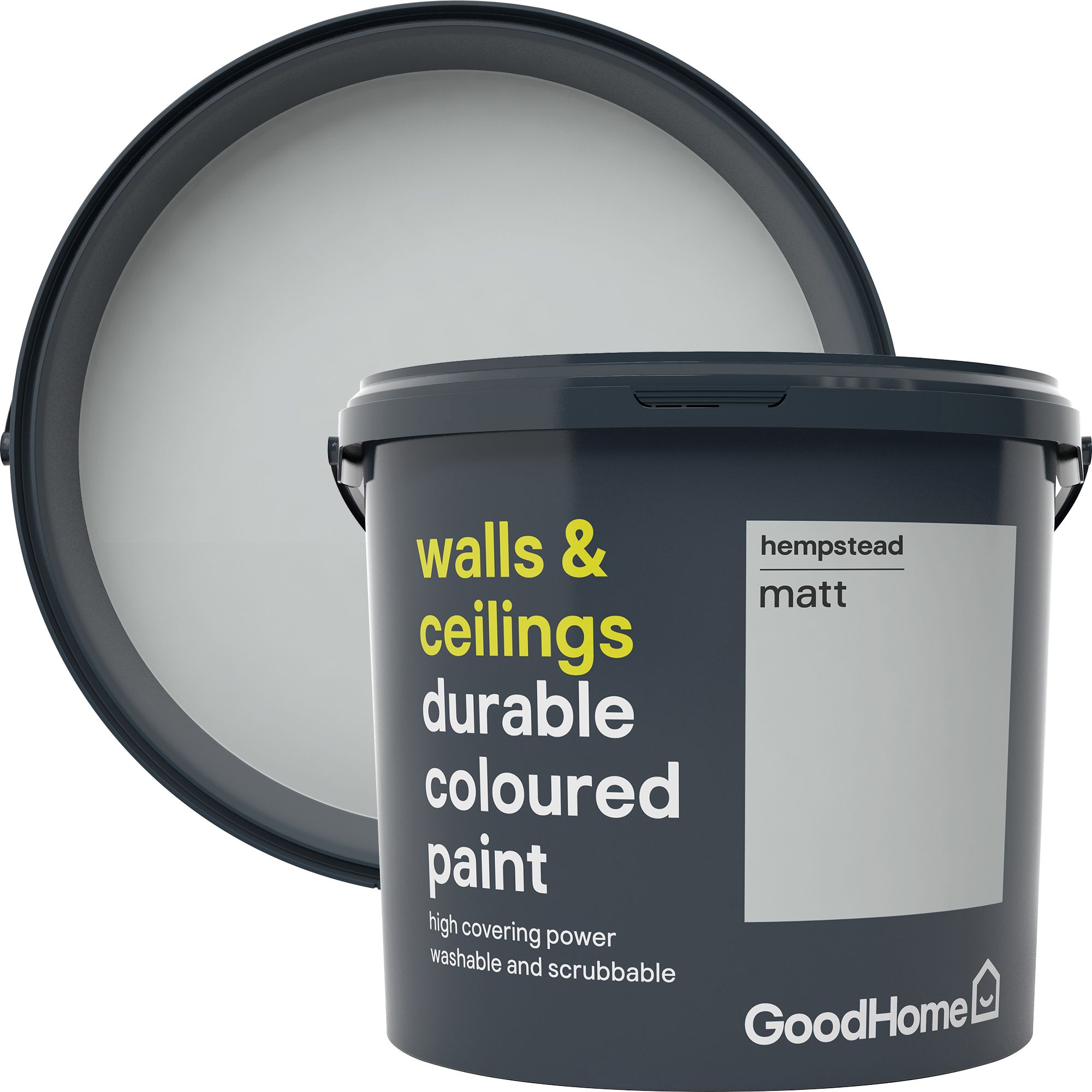 GoodHome Durable Hempstead Matt Emulsion paint 5L | DIY at B&Q