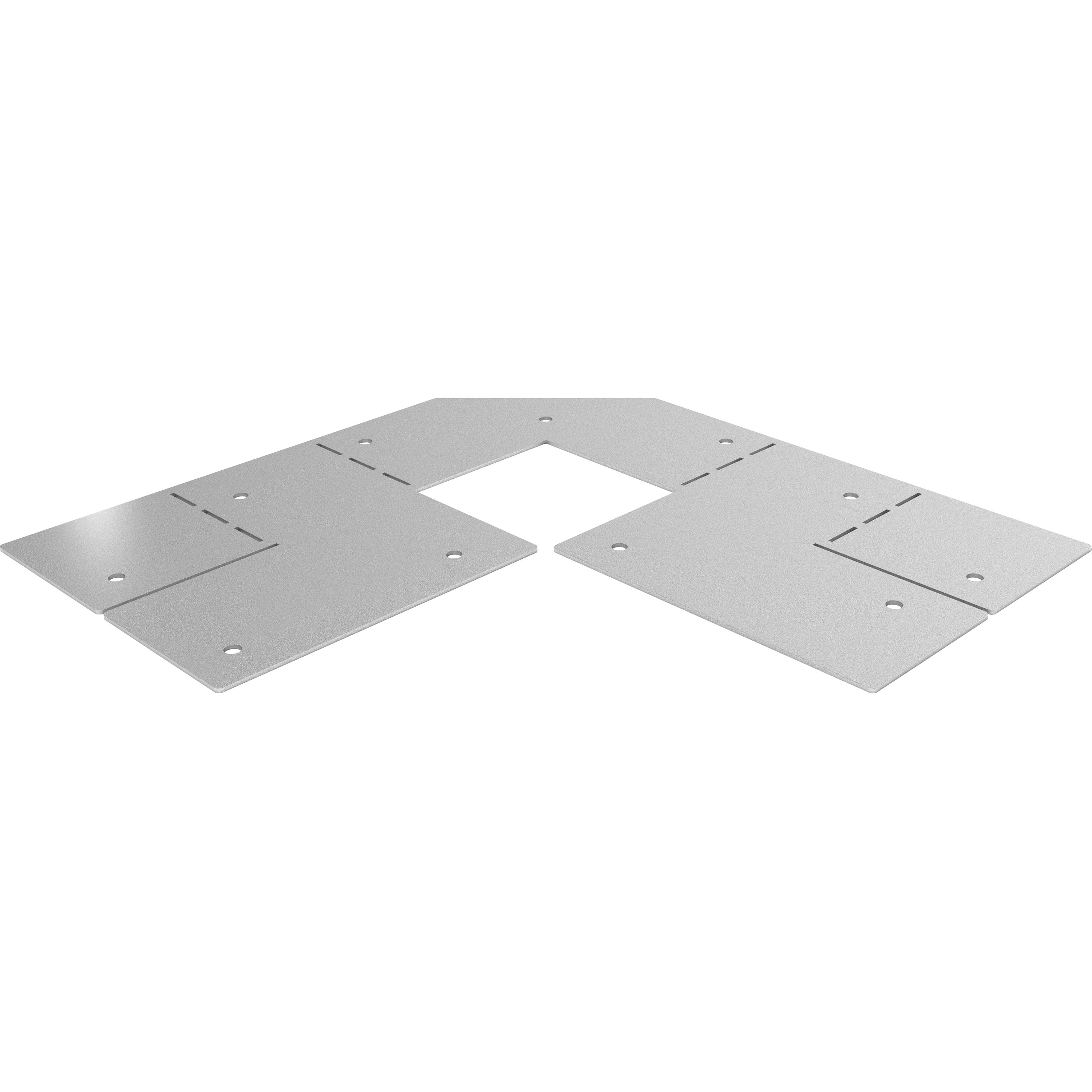 GoodHome Elvet Steel 3-way timber connector , Pack of 2 | DIY at B&Q