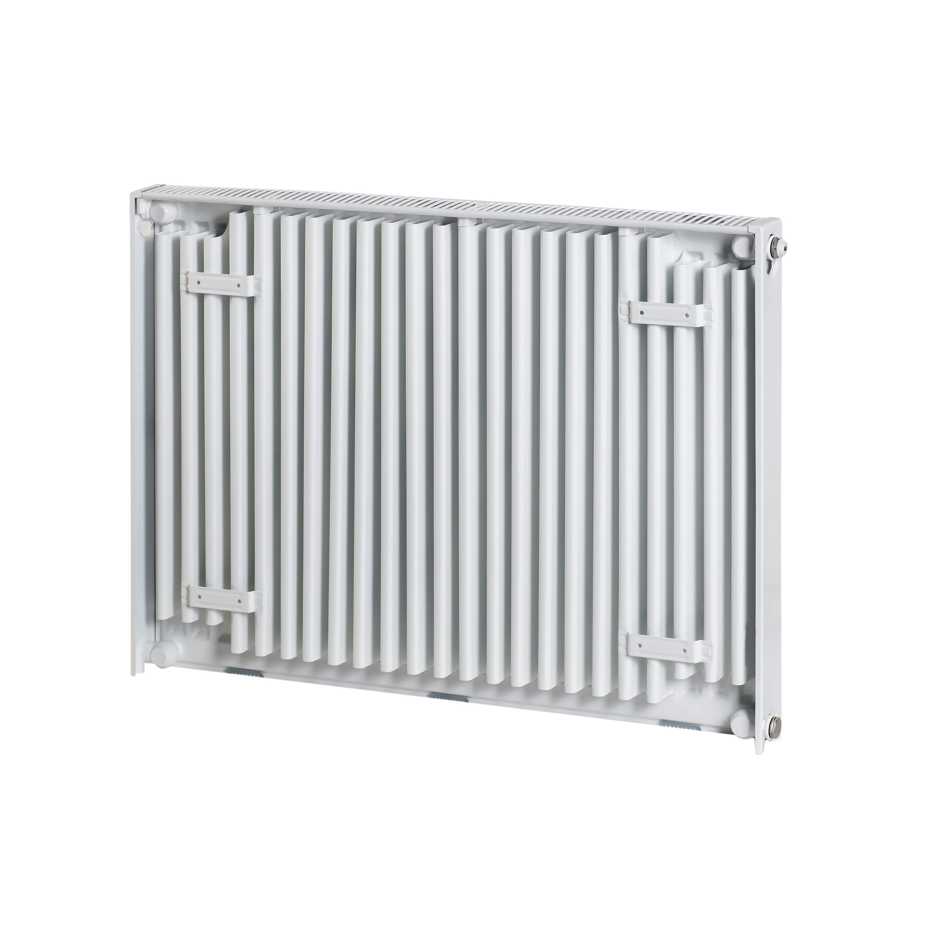 GoodHome Flat White Type 11 Single Panel Radiator, (W)800mm x (H)600mm