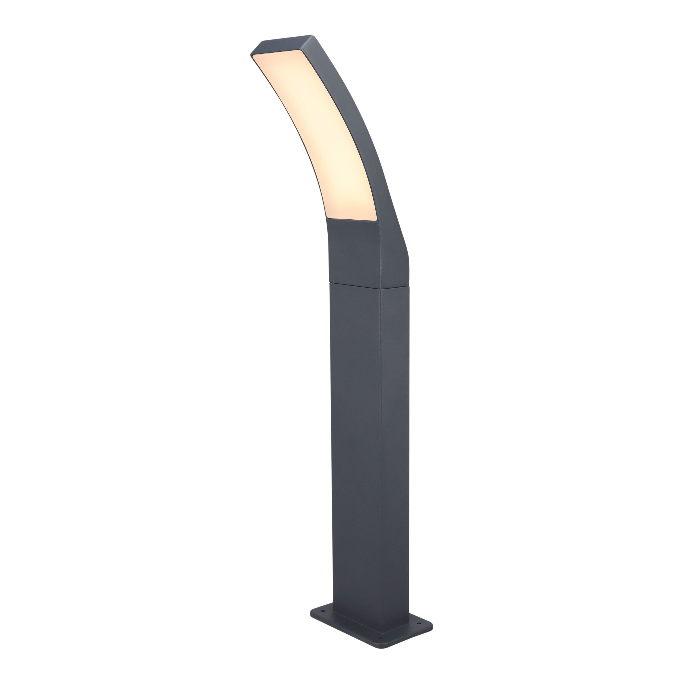 GoodHome Gambell Dark grey Mains-powered (wired) 1 lamp Integrated LED ...