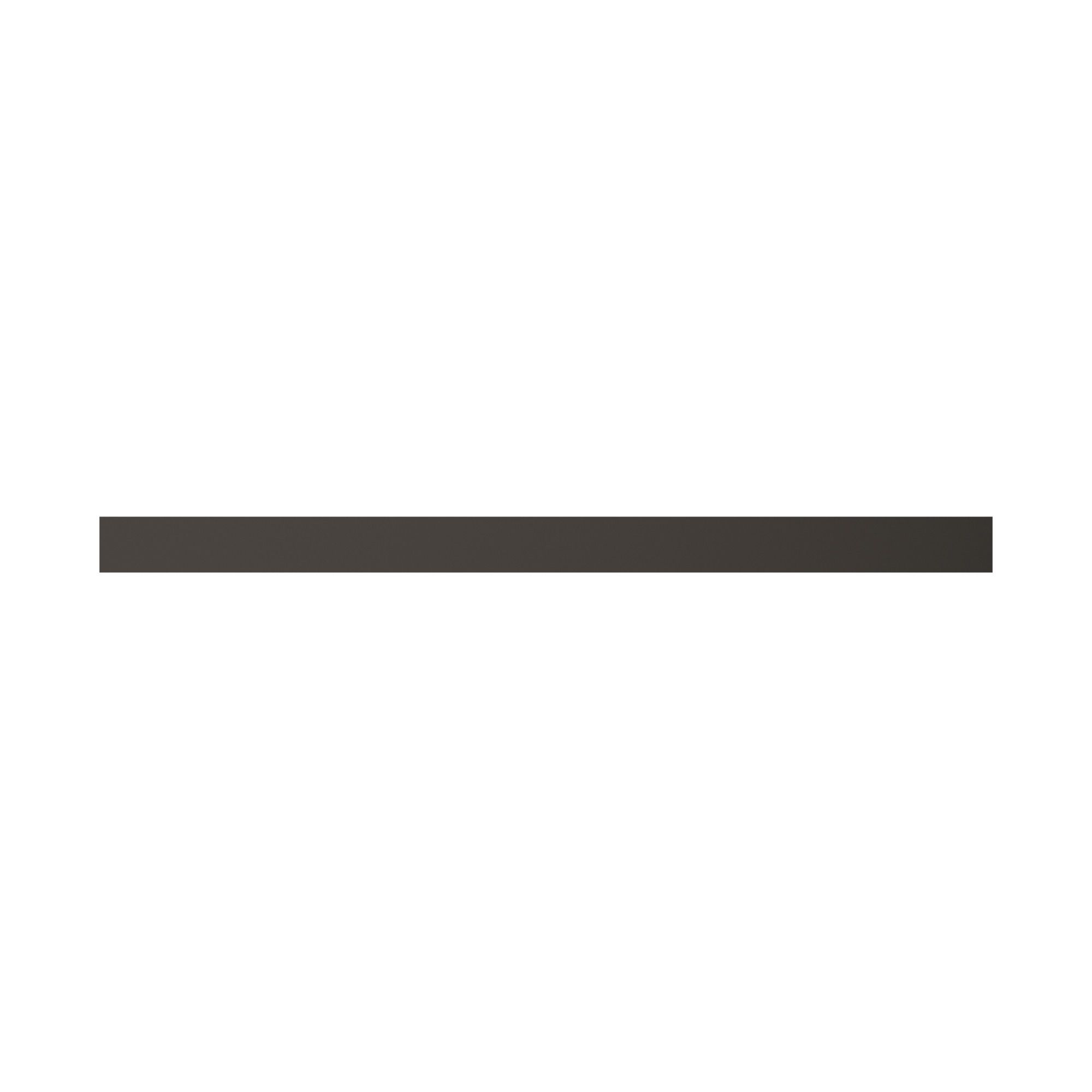 GOODHOME GARCINIA CARBON SQUARE EDGE PLINTH, (L)2400MM