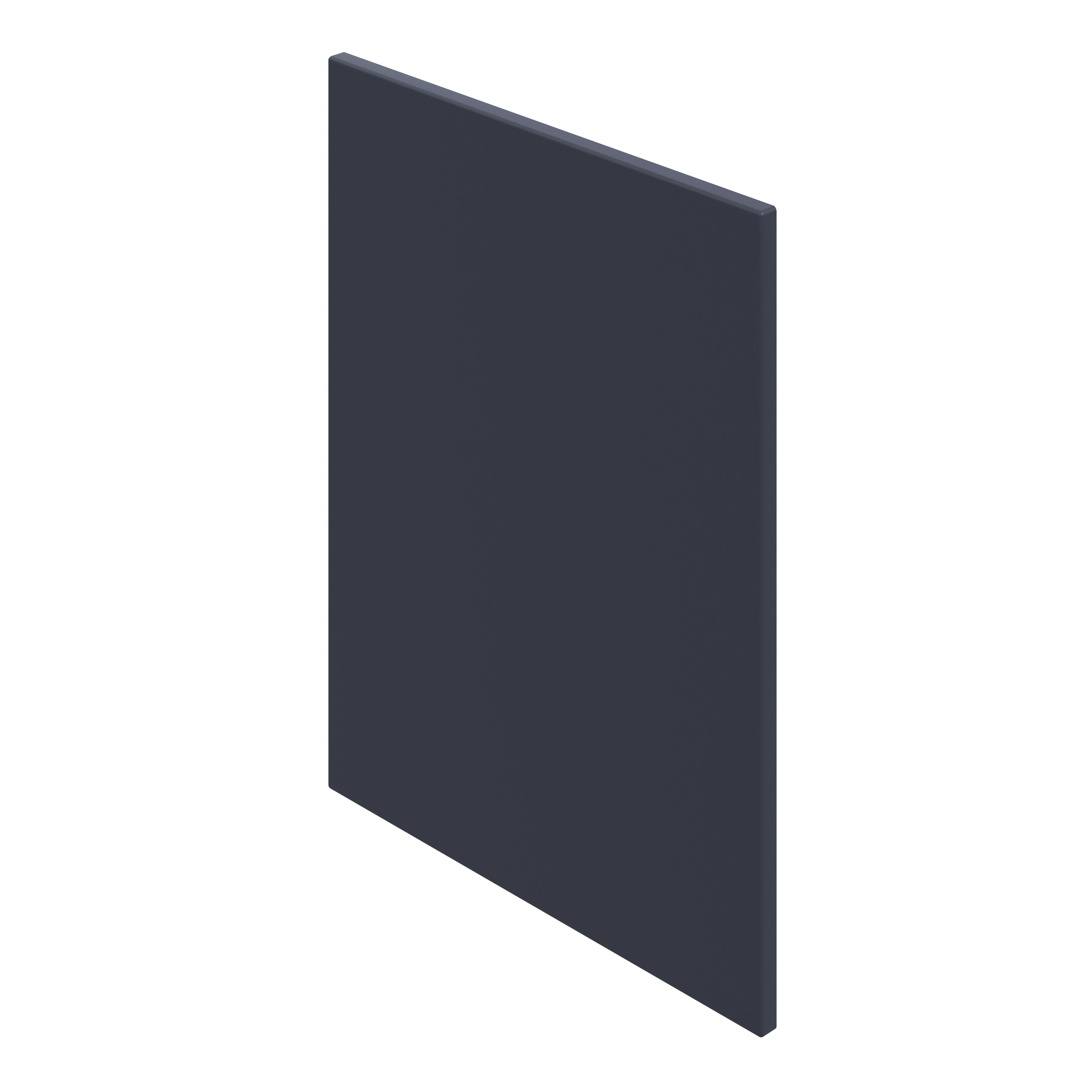 GoodHome Garcinia Matt navy blue Matt Navy blue Standard Blanking panel ...
