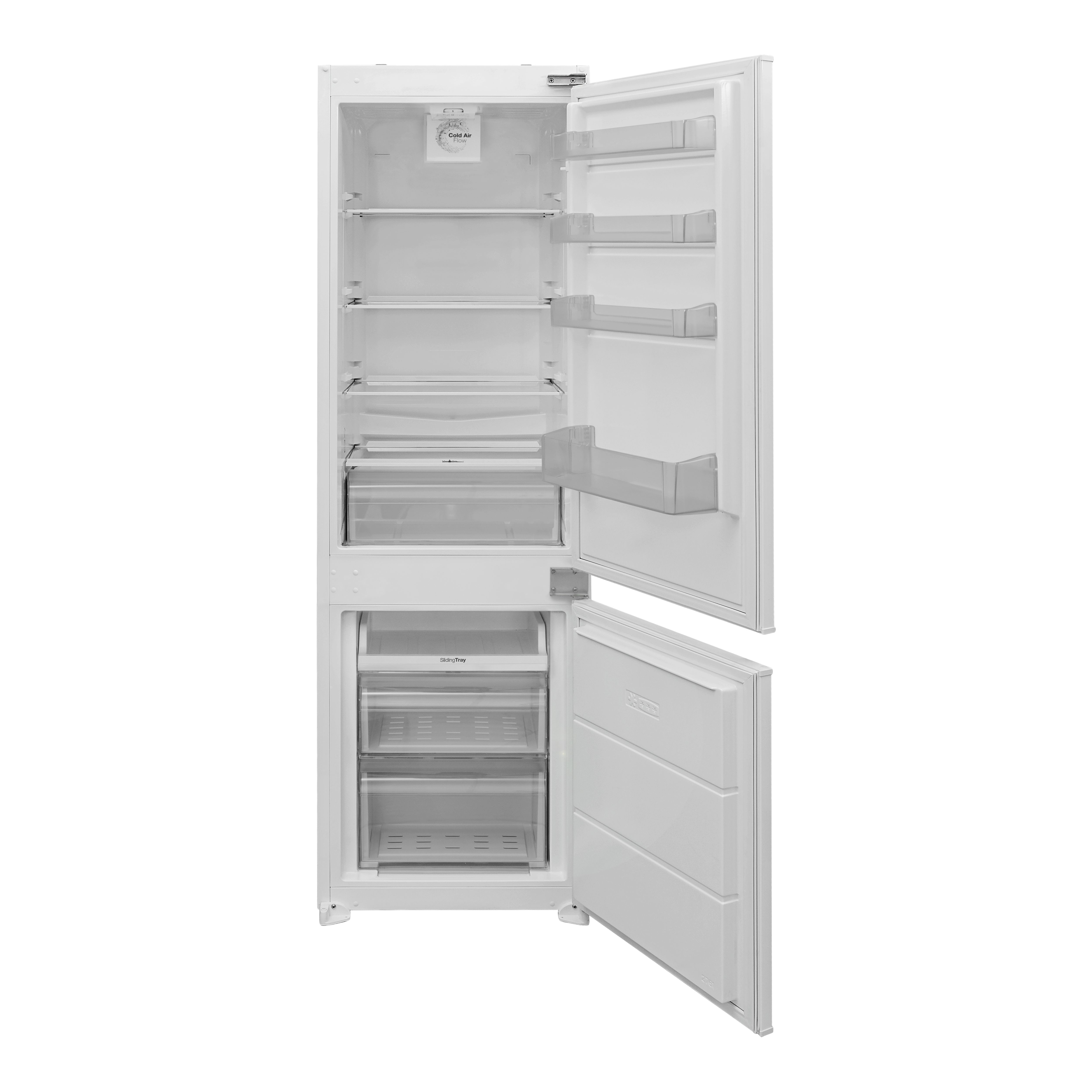 GoodHome GHBI7030UK 70:30 Classic Built-in Frost free Fridge freezer ...