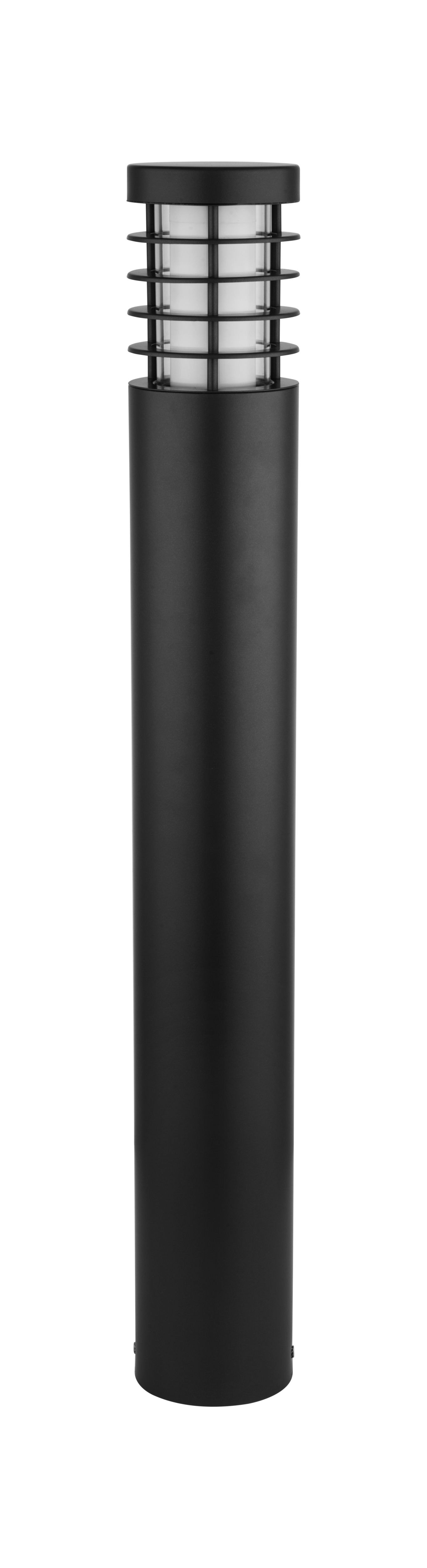 GoodHome Hampstead Contemporary Black Mains-powered 1 lamp Integrated ...