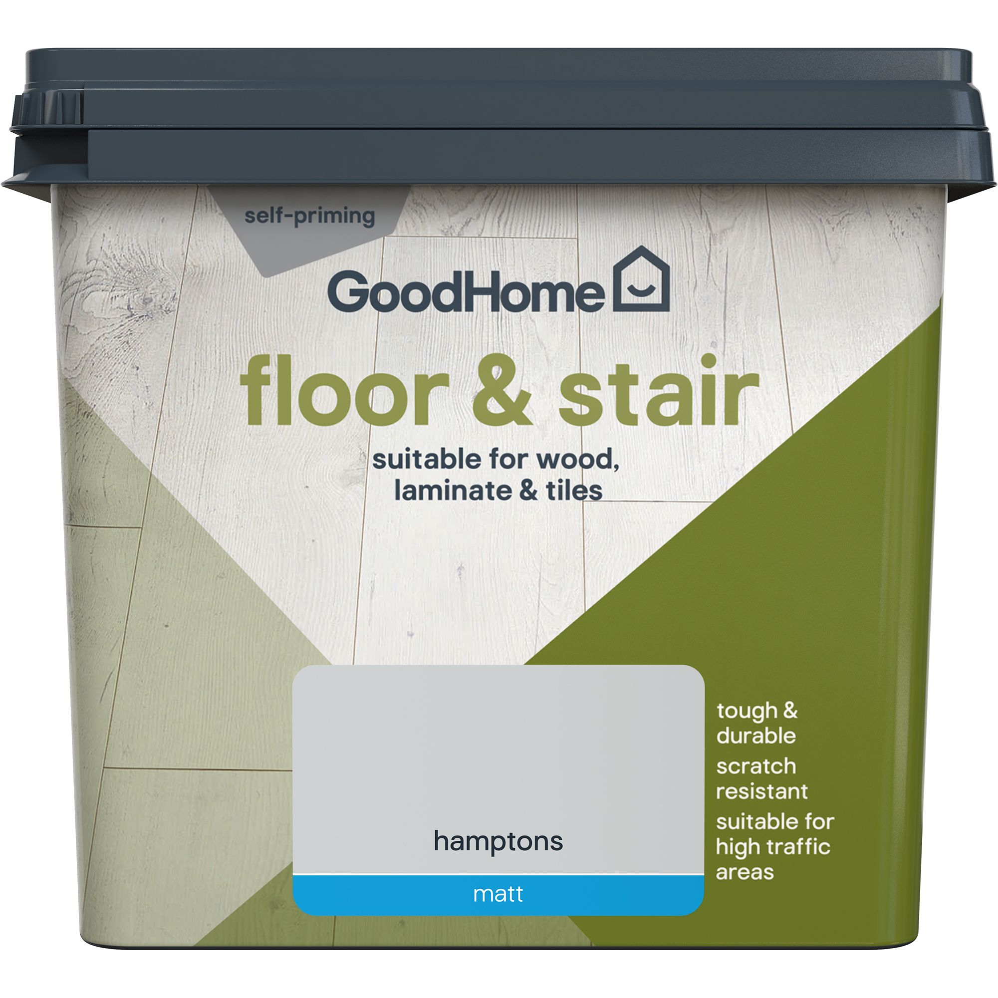 GoodHome Hamptons Matt Floor & stair paint, 750ml