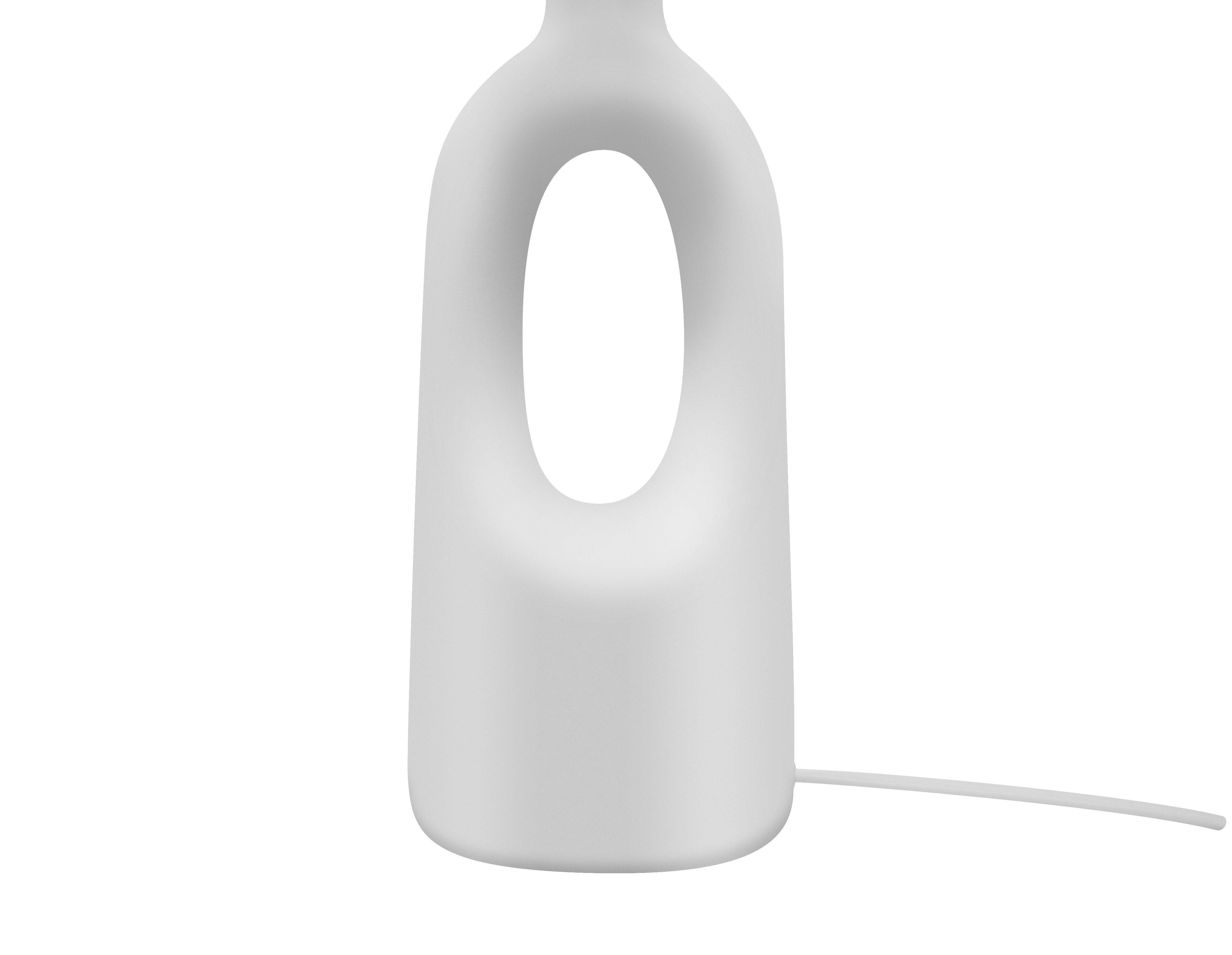 GoodHome Horley Straight Cream Table lamp