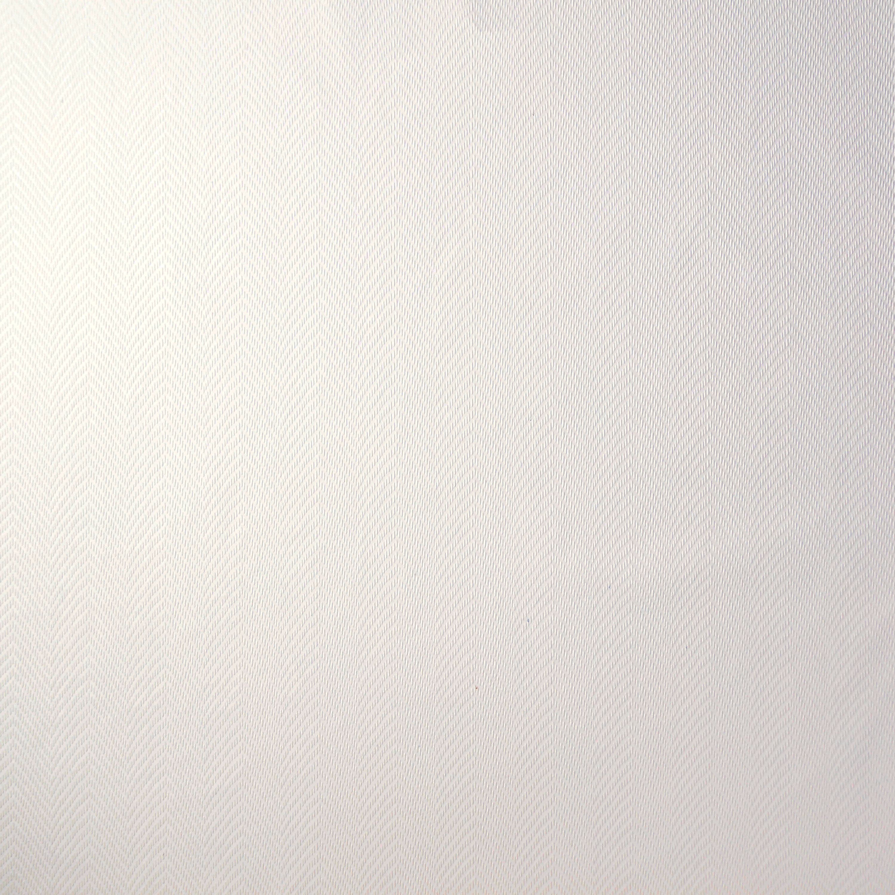 GoodHome Hura White Ridged effect Chevron Textured Wallpaper