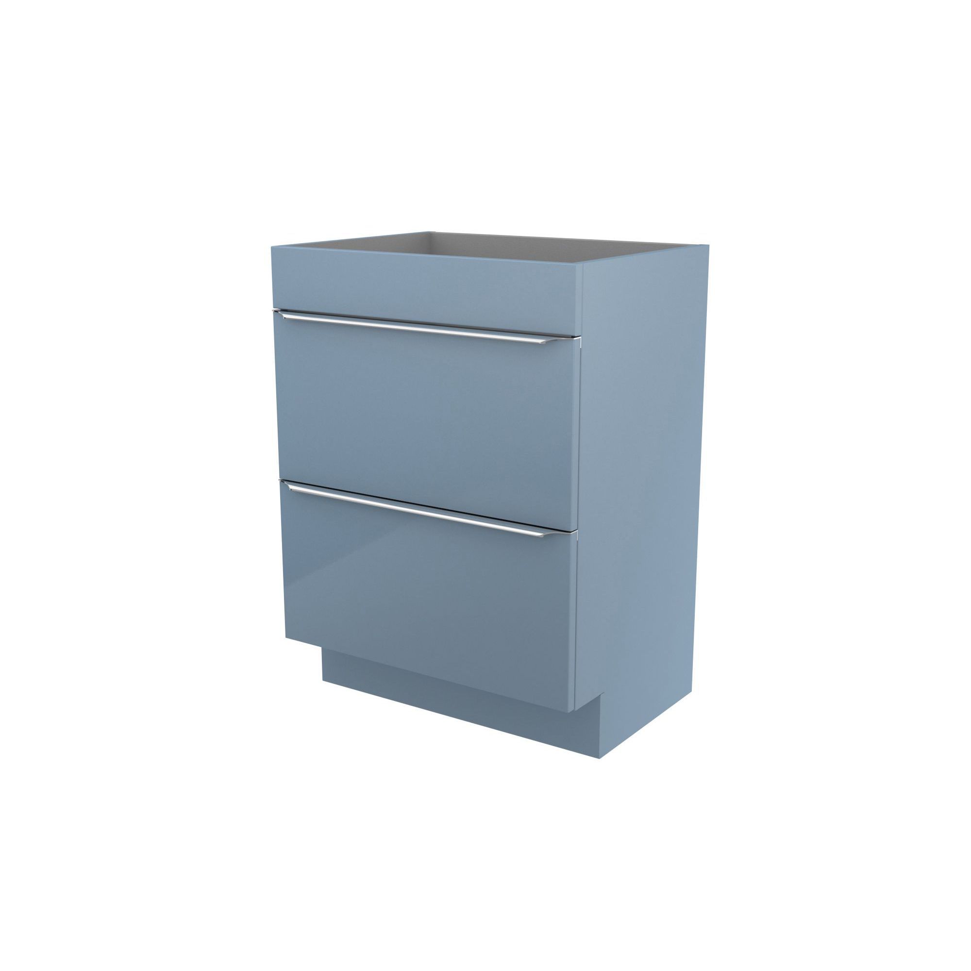 GoodHome Imandra Blue Vanity unit & basin set (W)604mm | DIY at B&Q