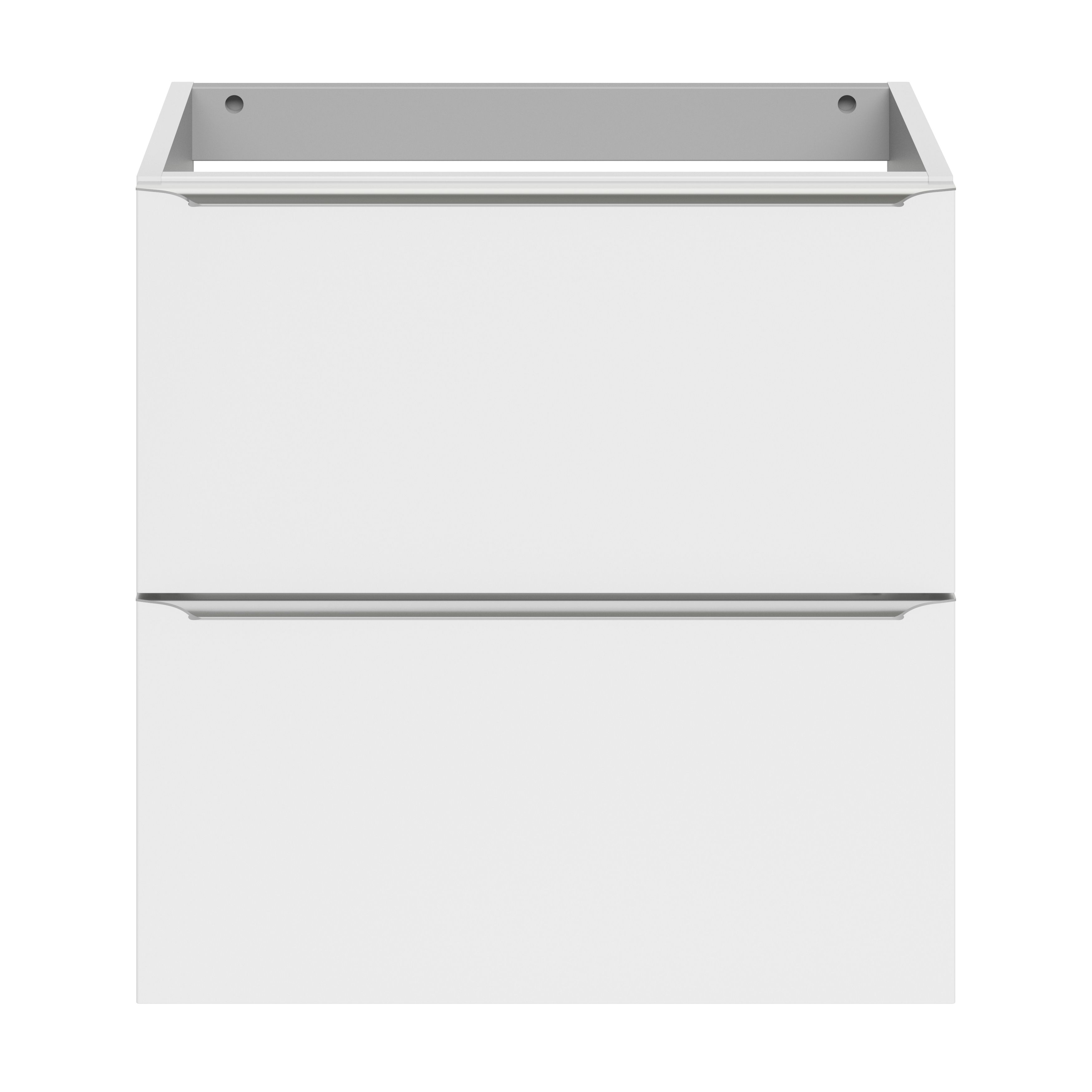GoodHome Imandra Slimline Gloss White Wall-mounted Bathroom Cabinet (H ...