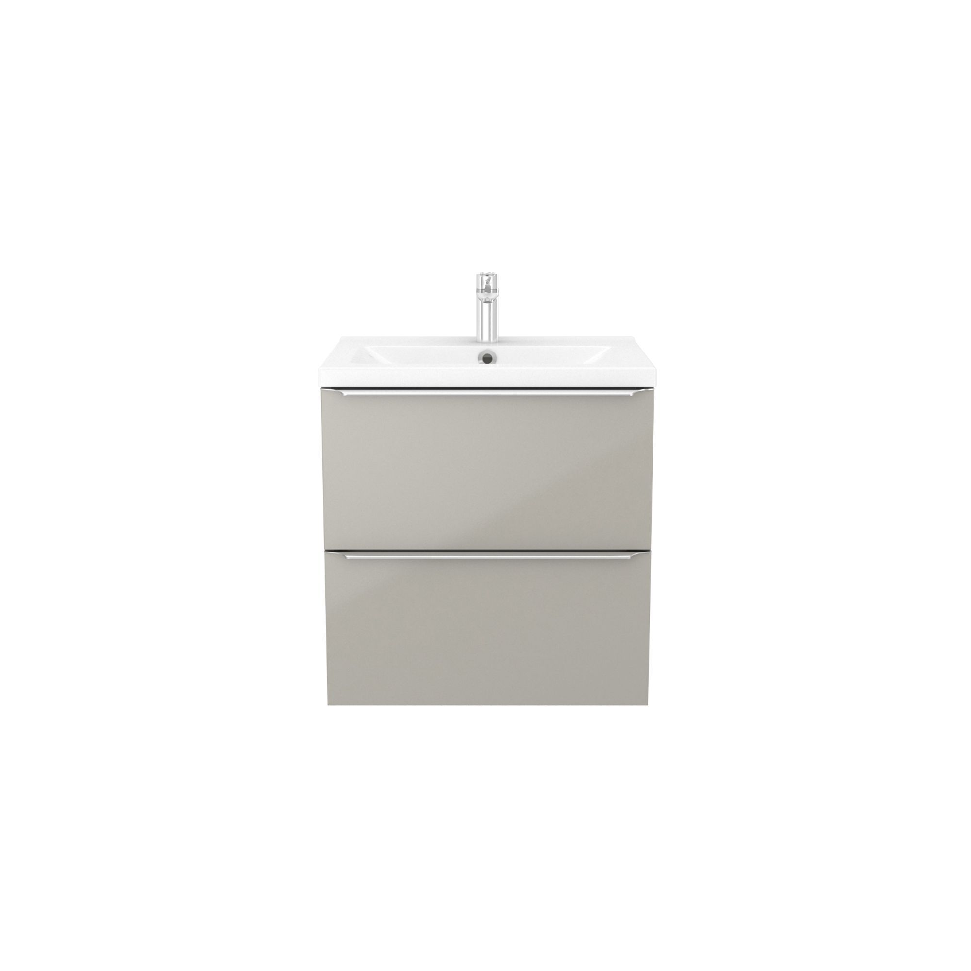 GoodHome Imandra Taupe Vanity unit & basin set (W)604mm | DIY at B&Q