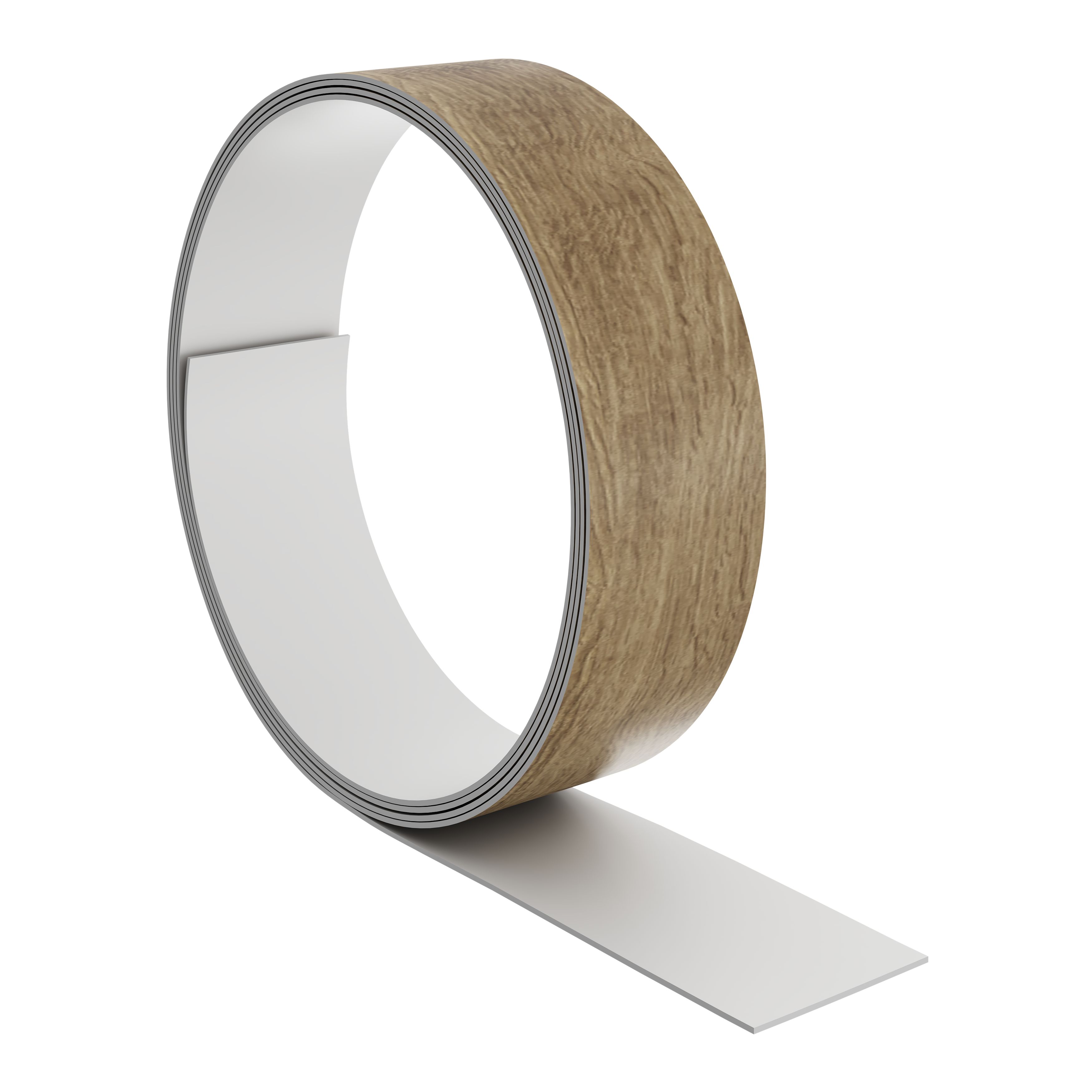GoodHome Kala Oak effect Oak Edging tape, (L)3m (W)42mm