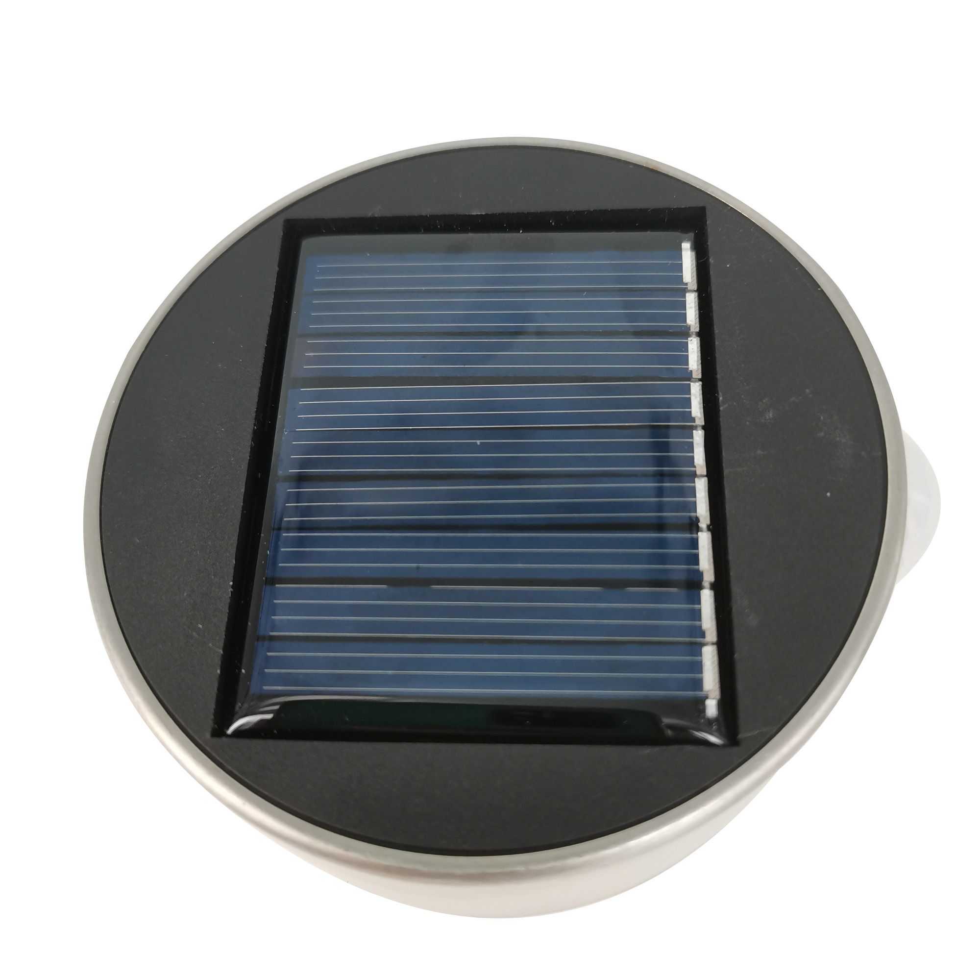 GoodHome Kiana Stainless steel Solar-powered Integrated LED Outdoor ...
