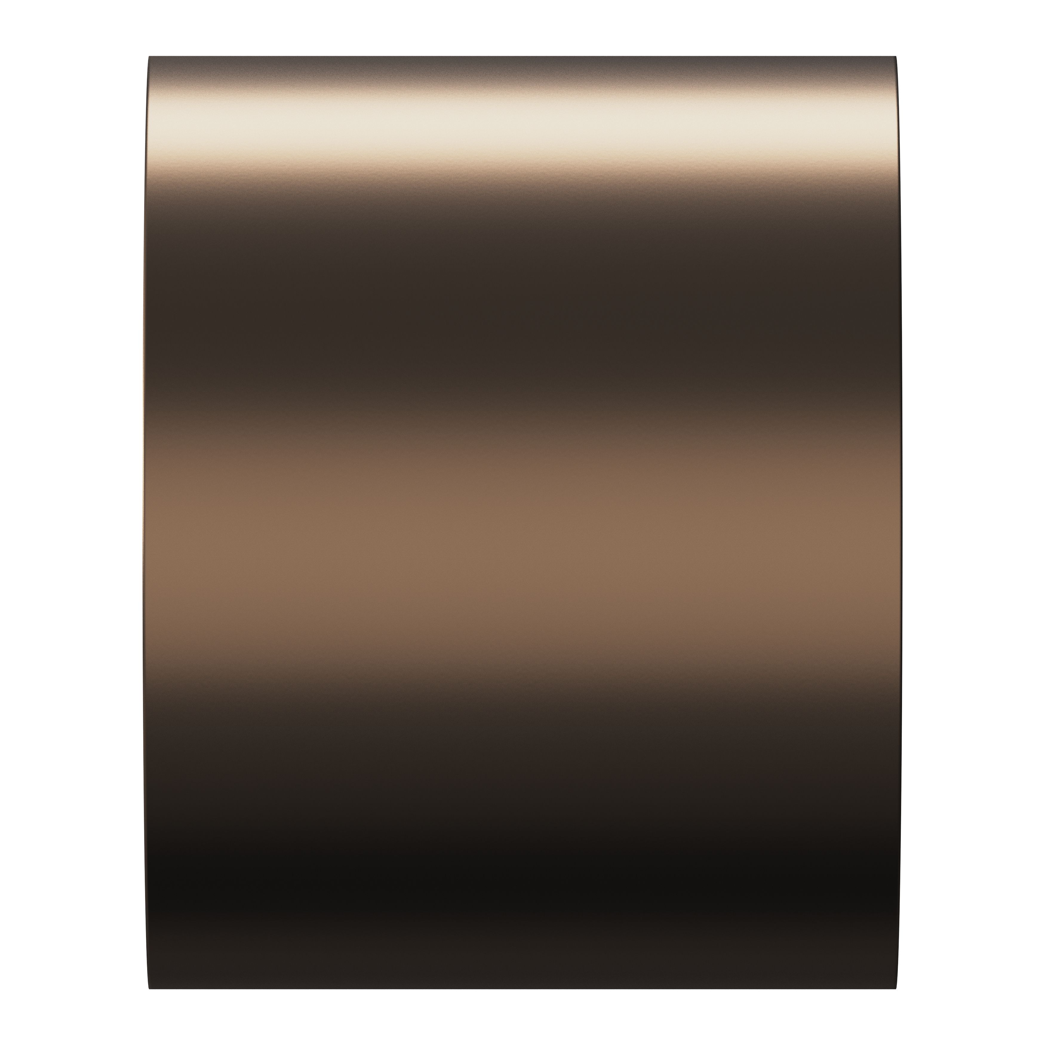 GoodHome Kozani Satin Brown Bronze copper effect Extendable Cap Single ...