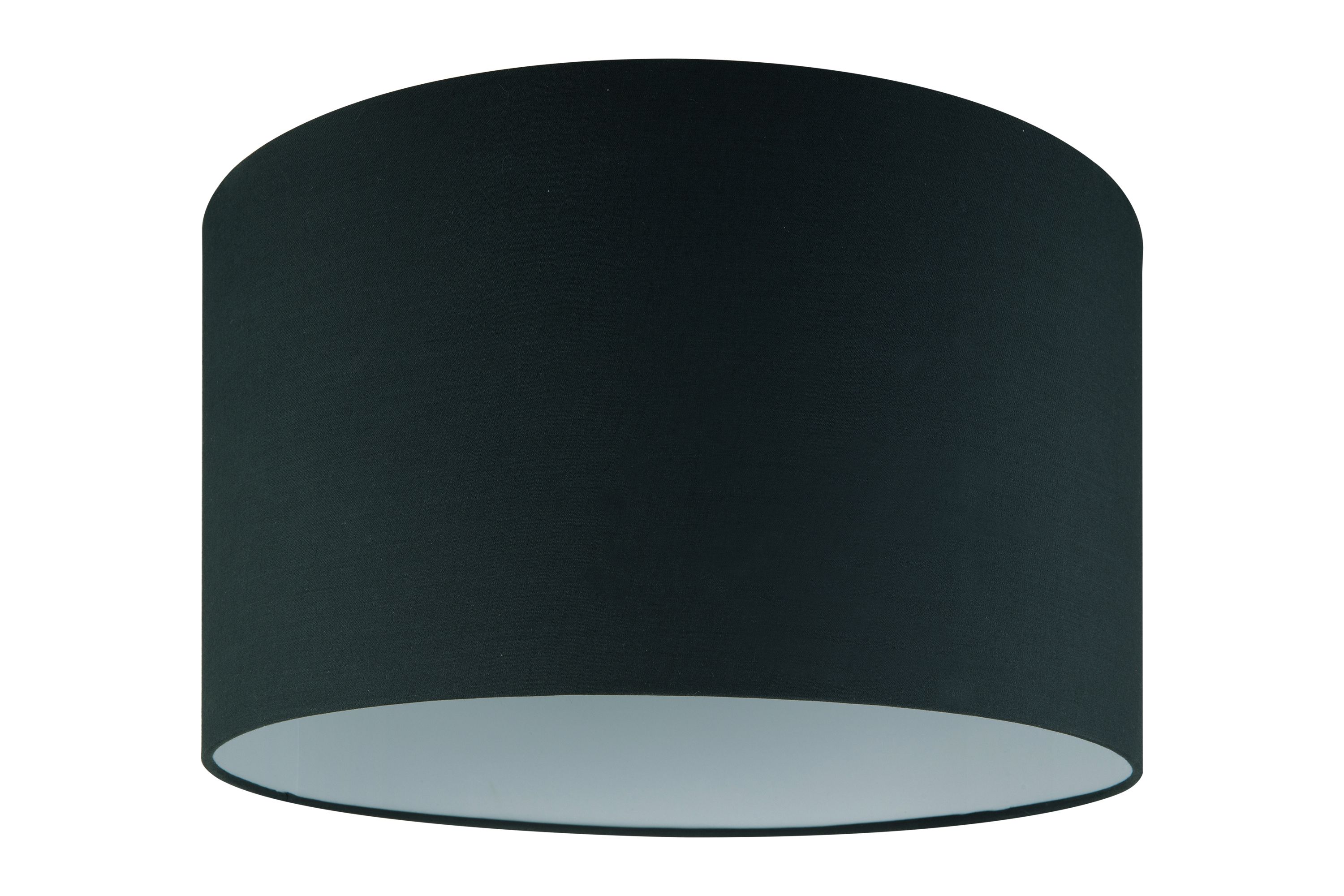 GoodHome Kpezin Navy Fabric dyed Circular Light shade (D)40cm