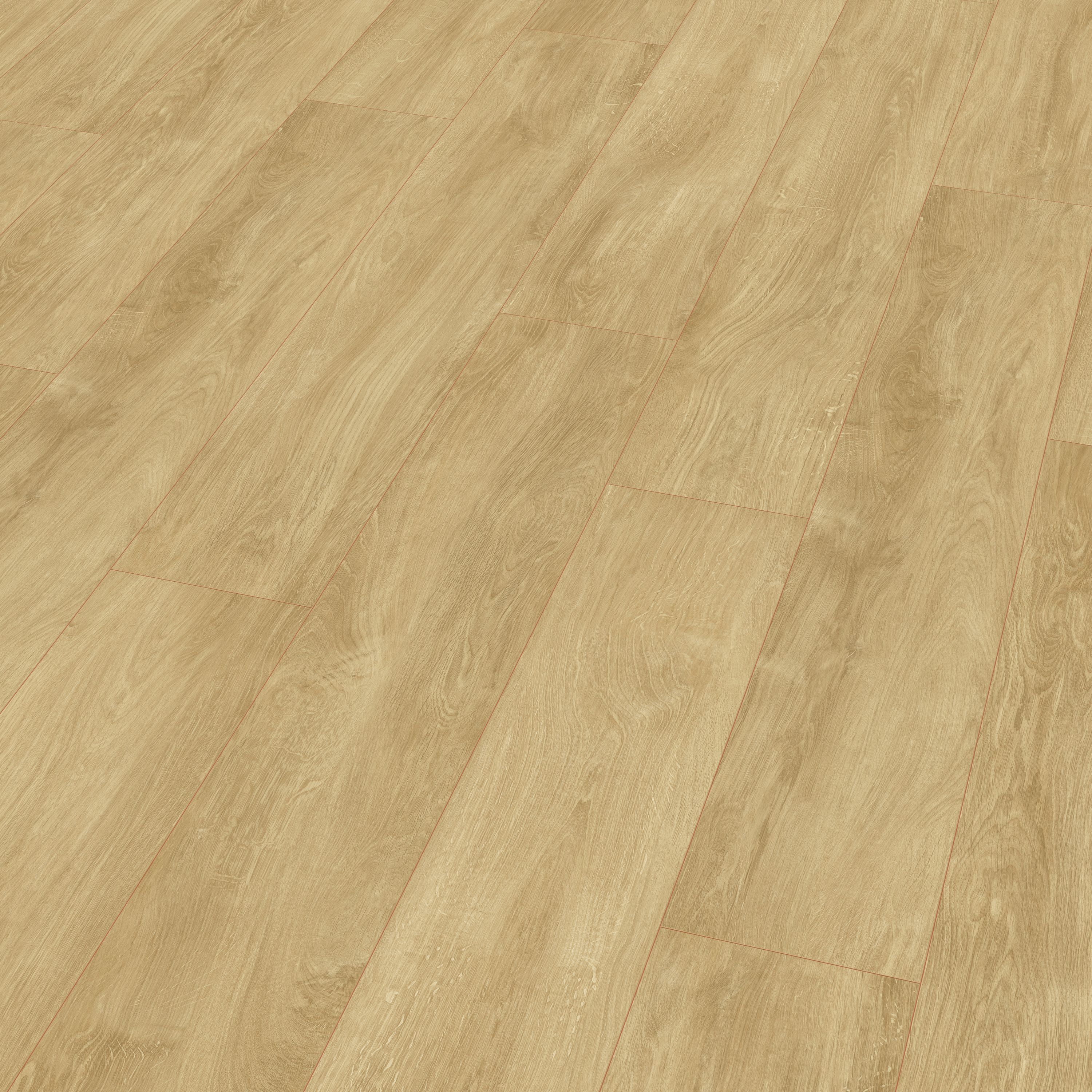 GoodHome Lulea Pure Natural Wood effect Laminate Flooring Sample