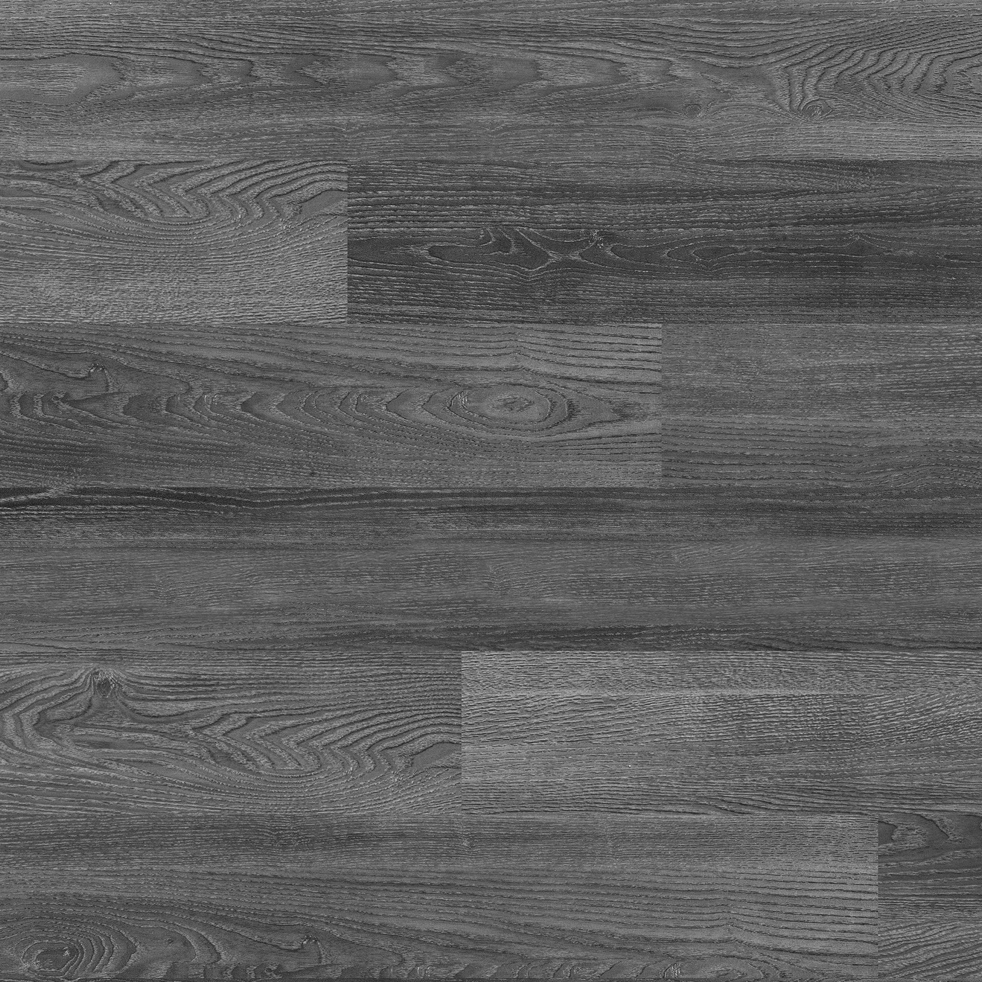 GoodHome Mambo Dark Grey Natural Wood effect Synchronic Click vinyl ...