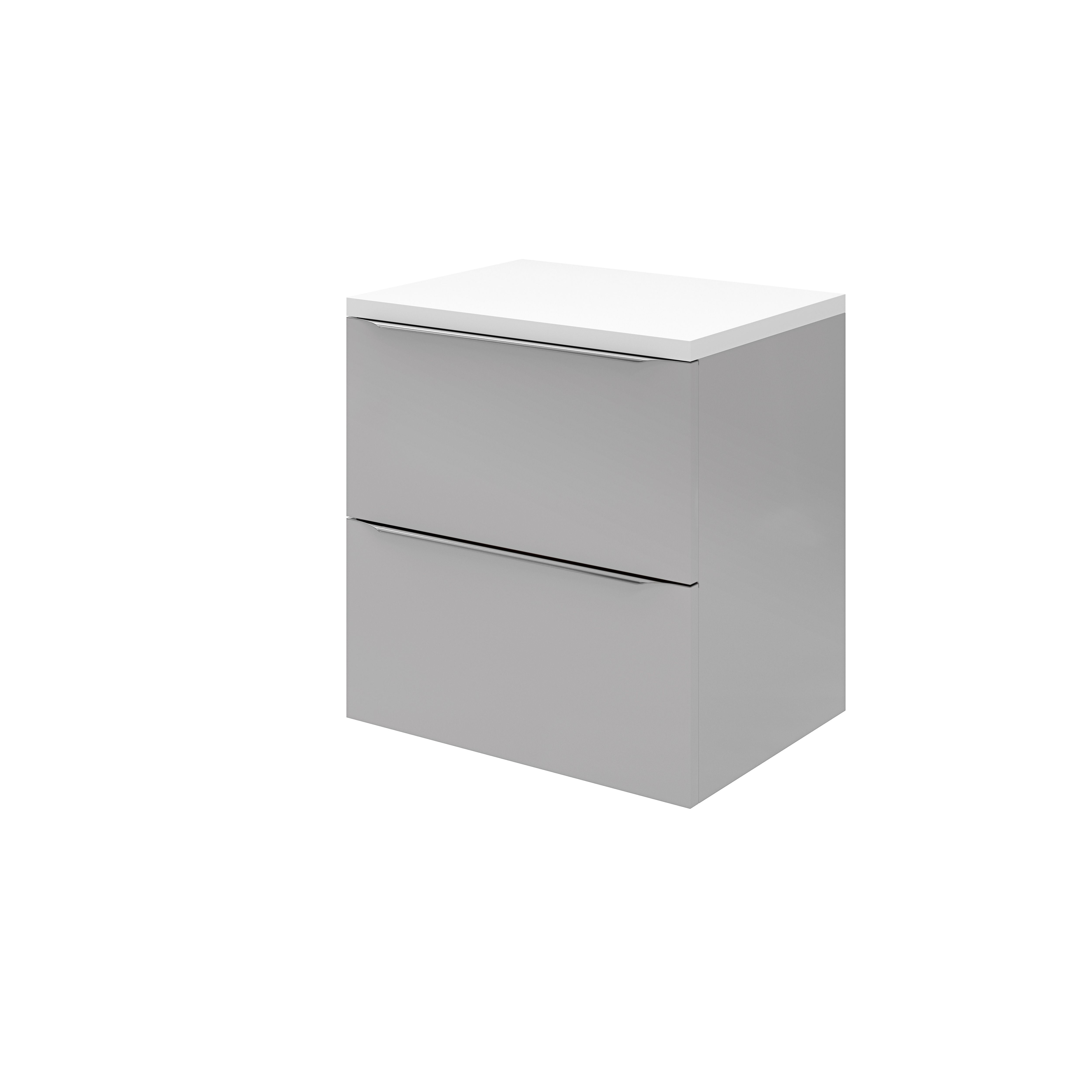 GoodHome Marloes Gloss White Straight Worktop (T) 2.8cm x (L) 60cm x (W ...