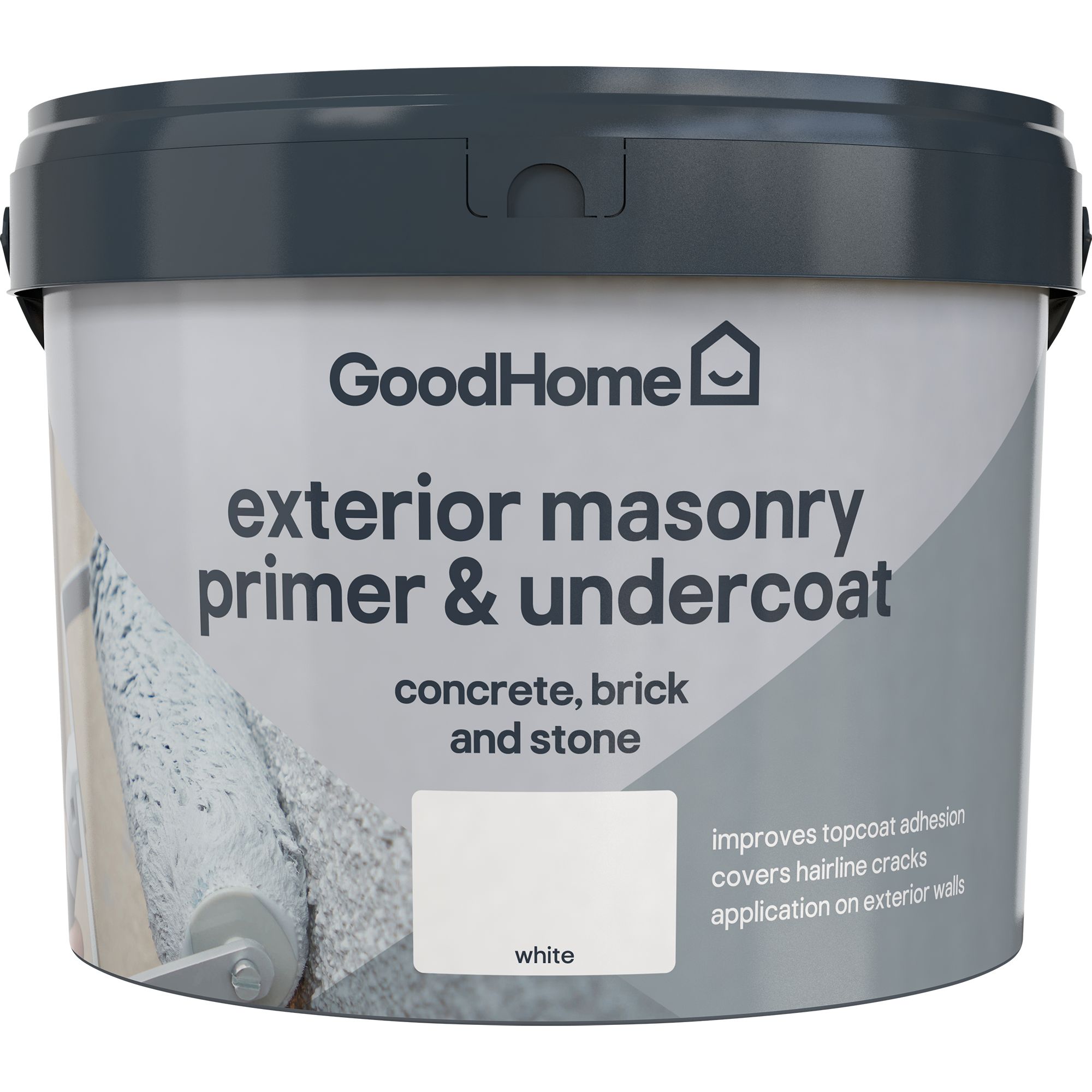 GoodHome Masonry White Primer & undercoat, 10L