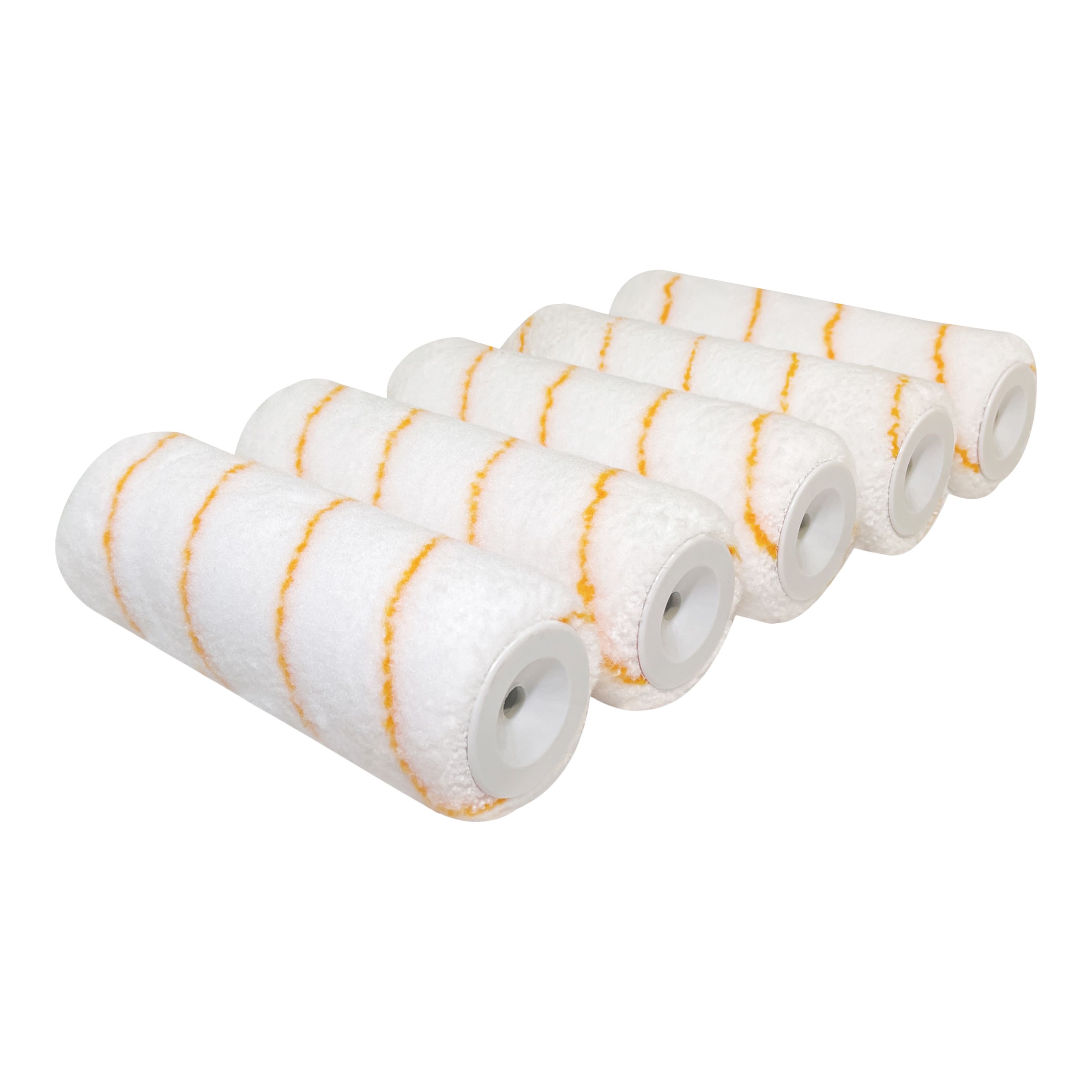 GoodHome Medium Pile Woven polyester Roller sleeve, Pack of 5, (L)230mm ...