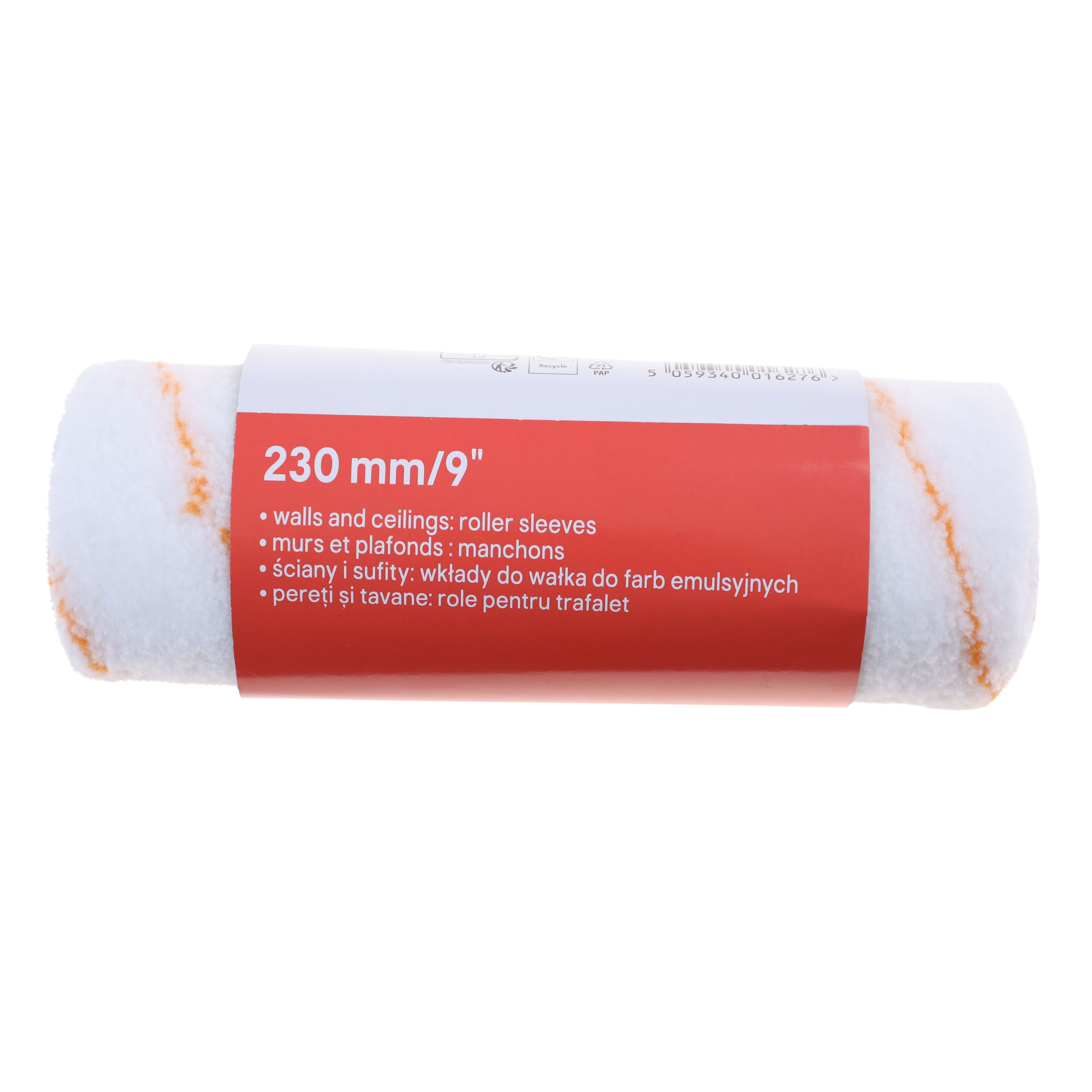 Buy GoodHome Medium Pile Woven polyester Roller sleeve at B&Q