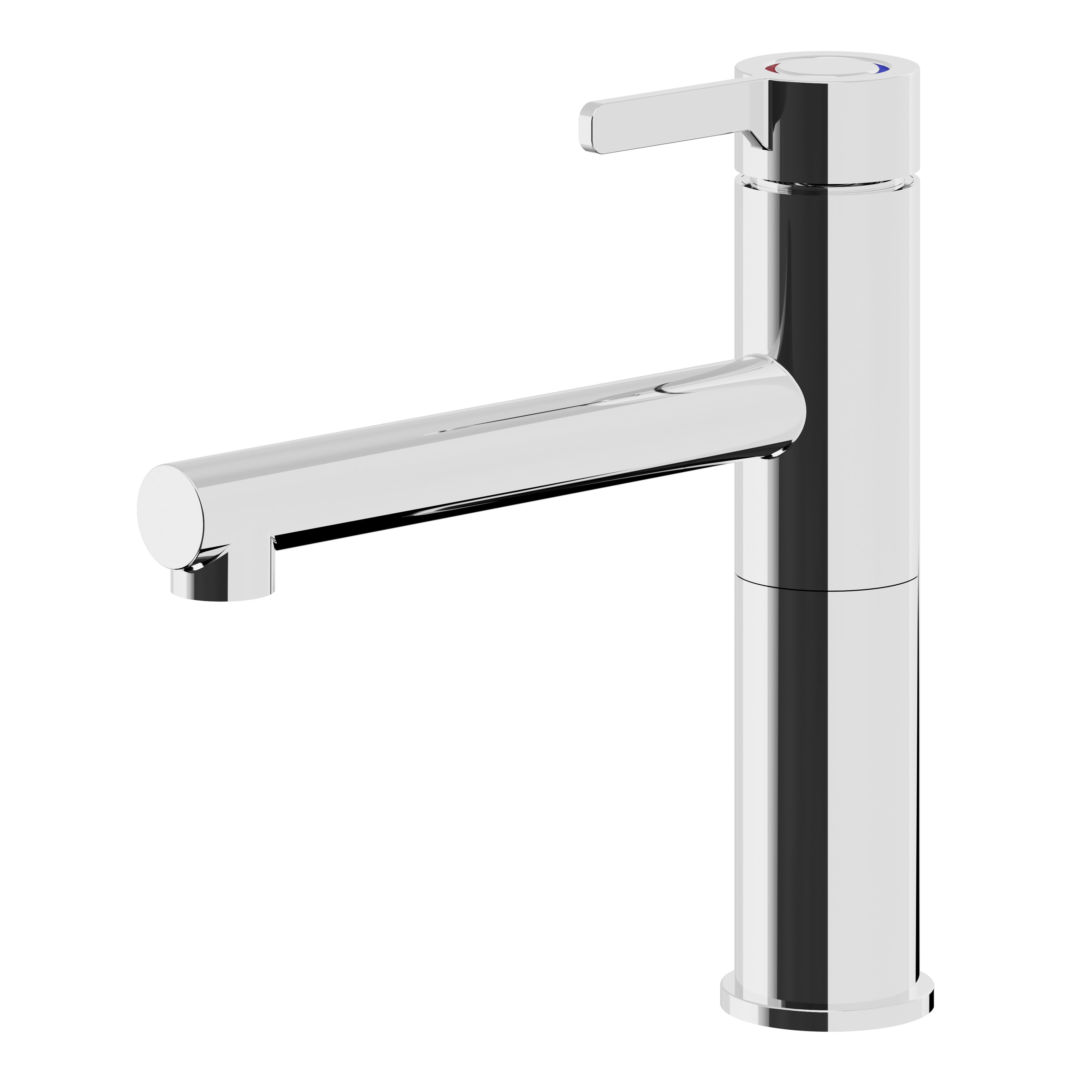 GoodHome Morita Chrome-plated Kitchen Top lever Tap | DIY at B&Q