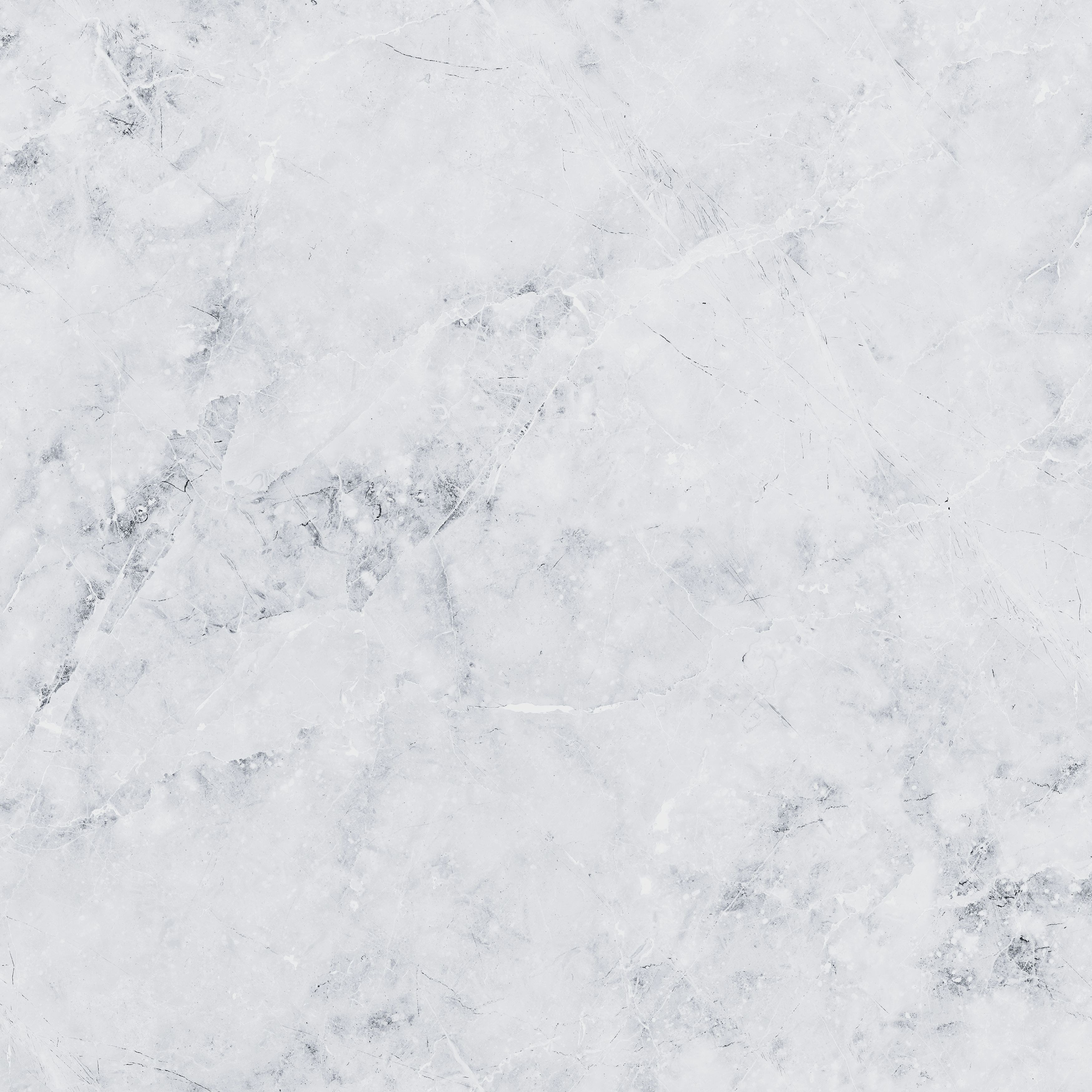 GoodHome Nepeta Venice White Marble effect Melamine Back panel, (H ...