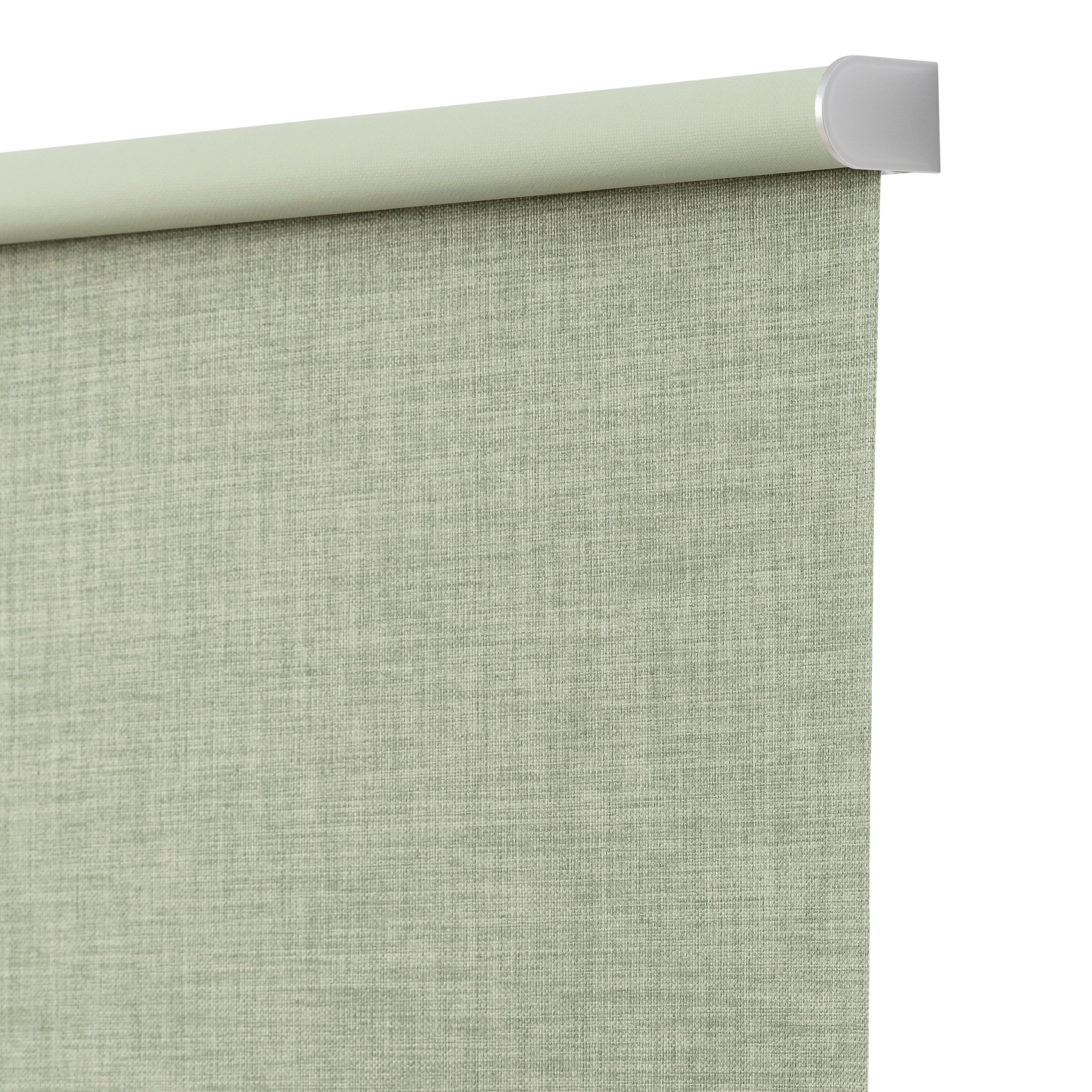 GoodHome Novan Cordless Green tea Blackout Roller Blind (W)90cm (L)180cm