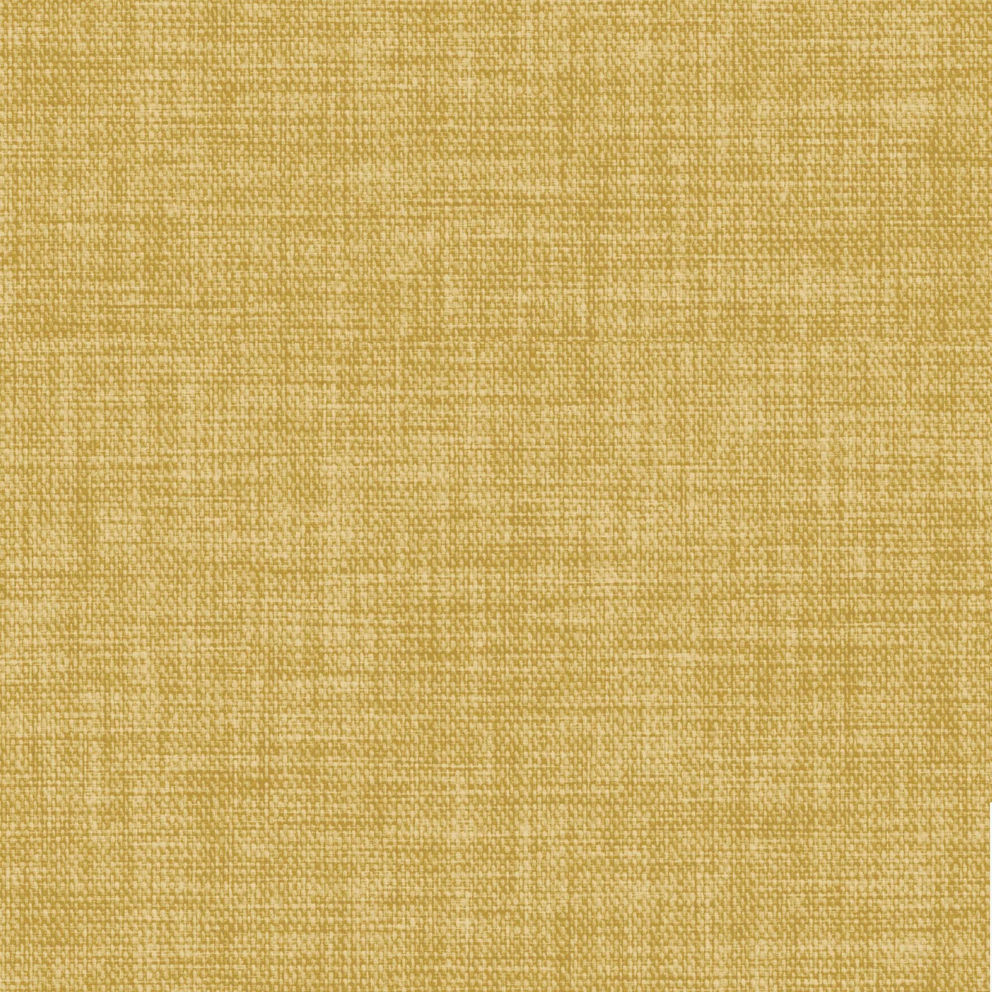 GoodHome Ochre Shung Ochre Woven effect Contemporary Textured Wallpaper