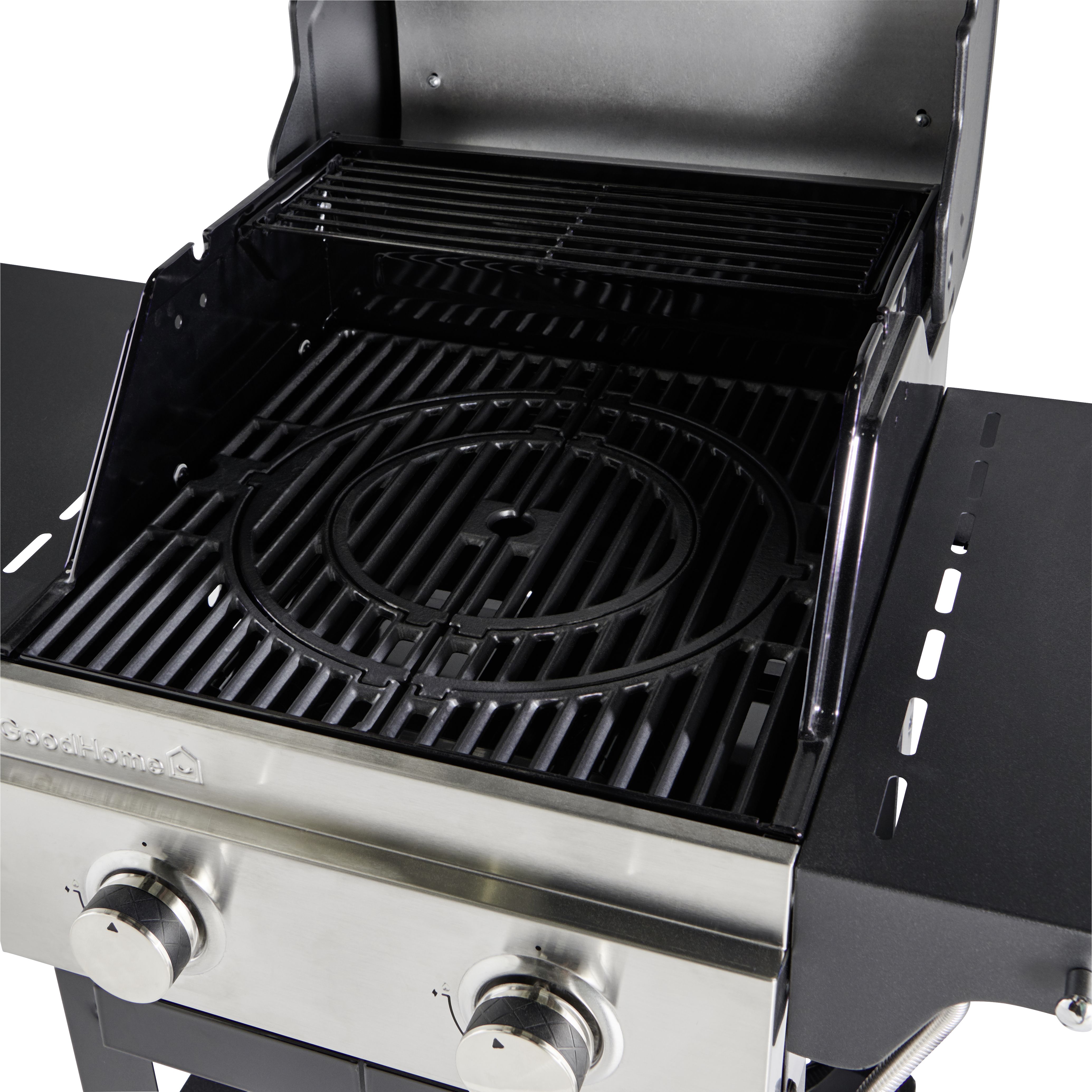 GoodHome Owsley 2.0 Black 2 burner Gas BBQ
