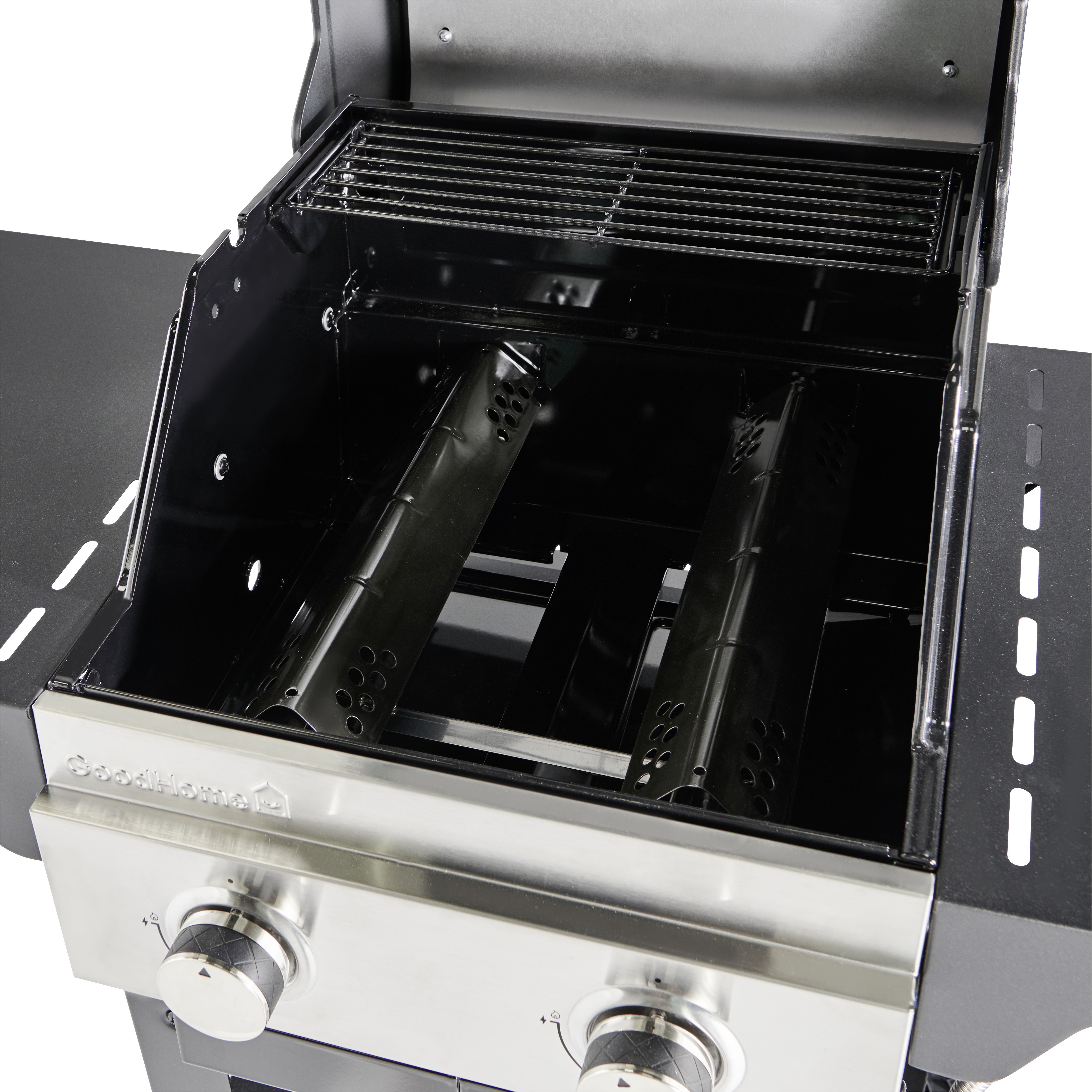 GoodHome Owsley 2.0 Black 2 burner Gas BBQ