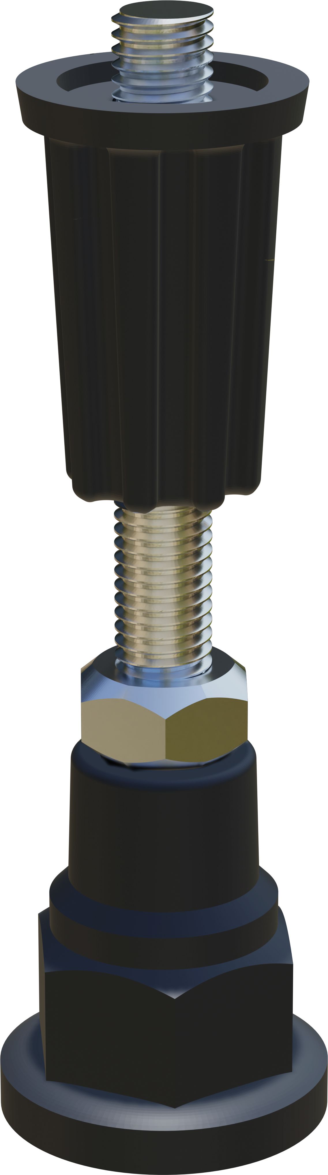 GoodHome Paya Black Plastic & steel Shower tray feet, Pack of 8 | DIY ...