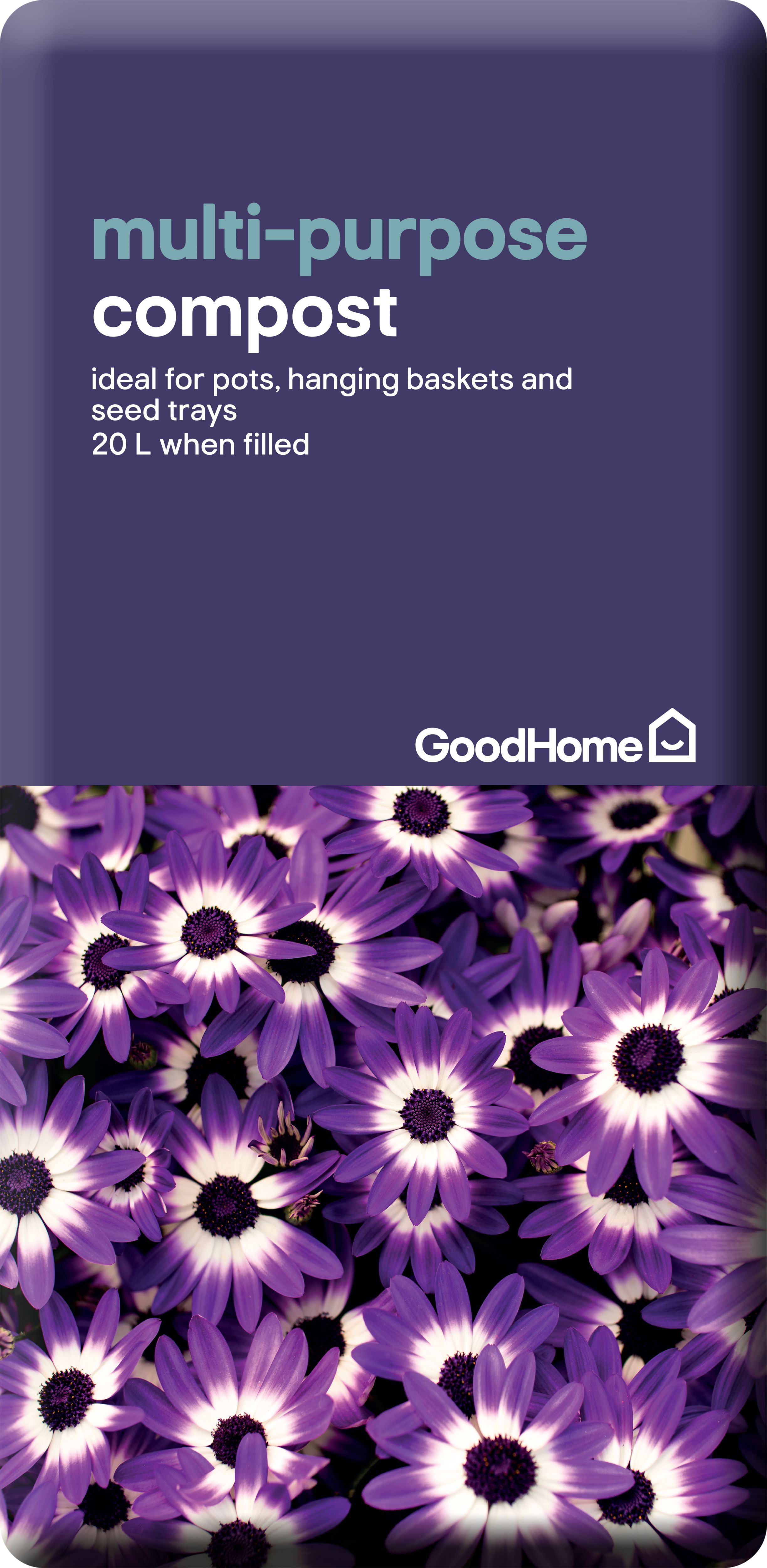 GoodHome Peat-free Multi-purpose Compost 20L | DIY at B&Q