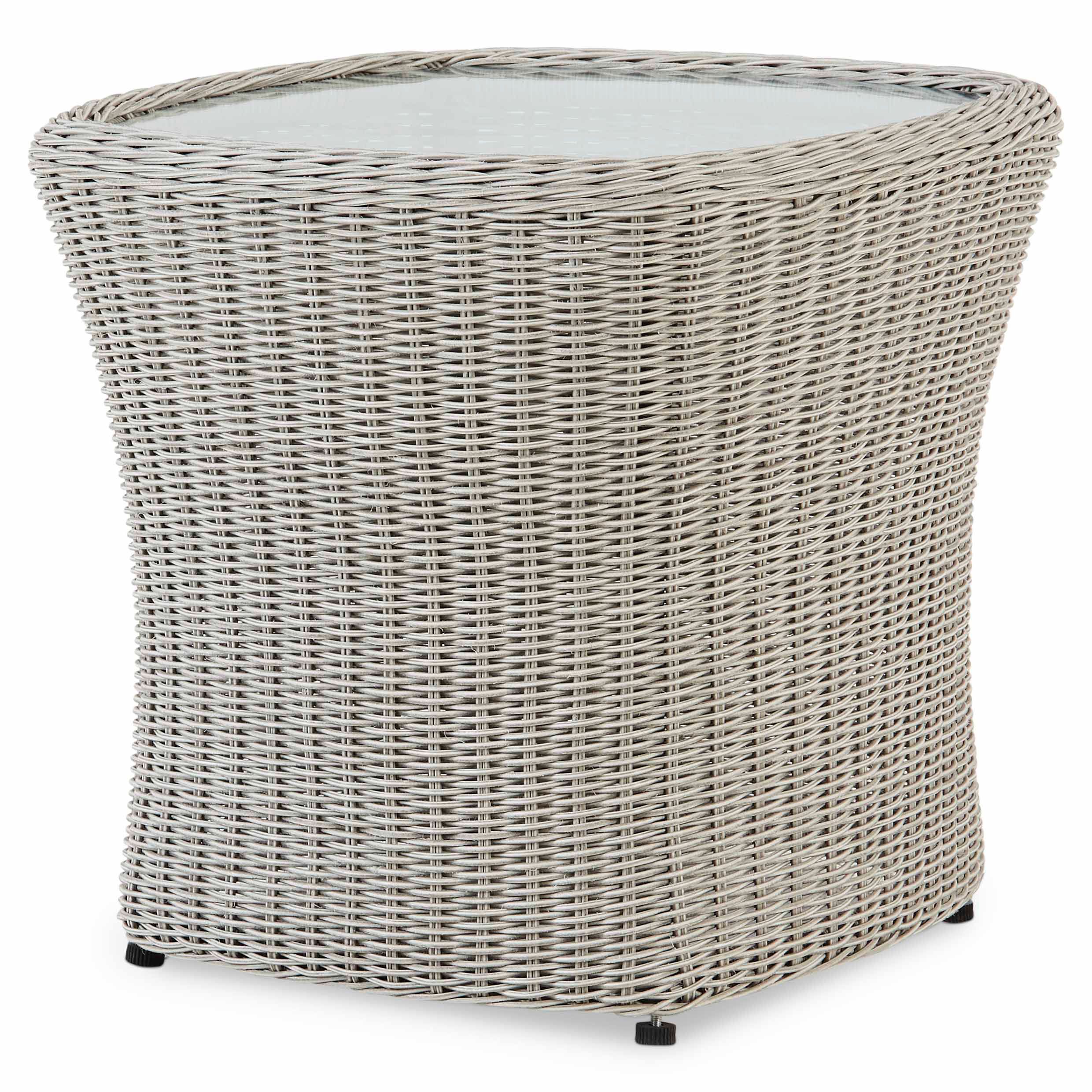 GoodHome Pilares Sand Rattan effect 2 seater Garden furniture set | DIY ...