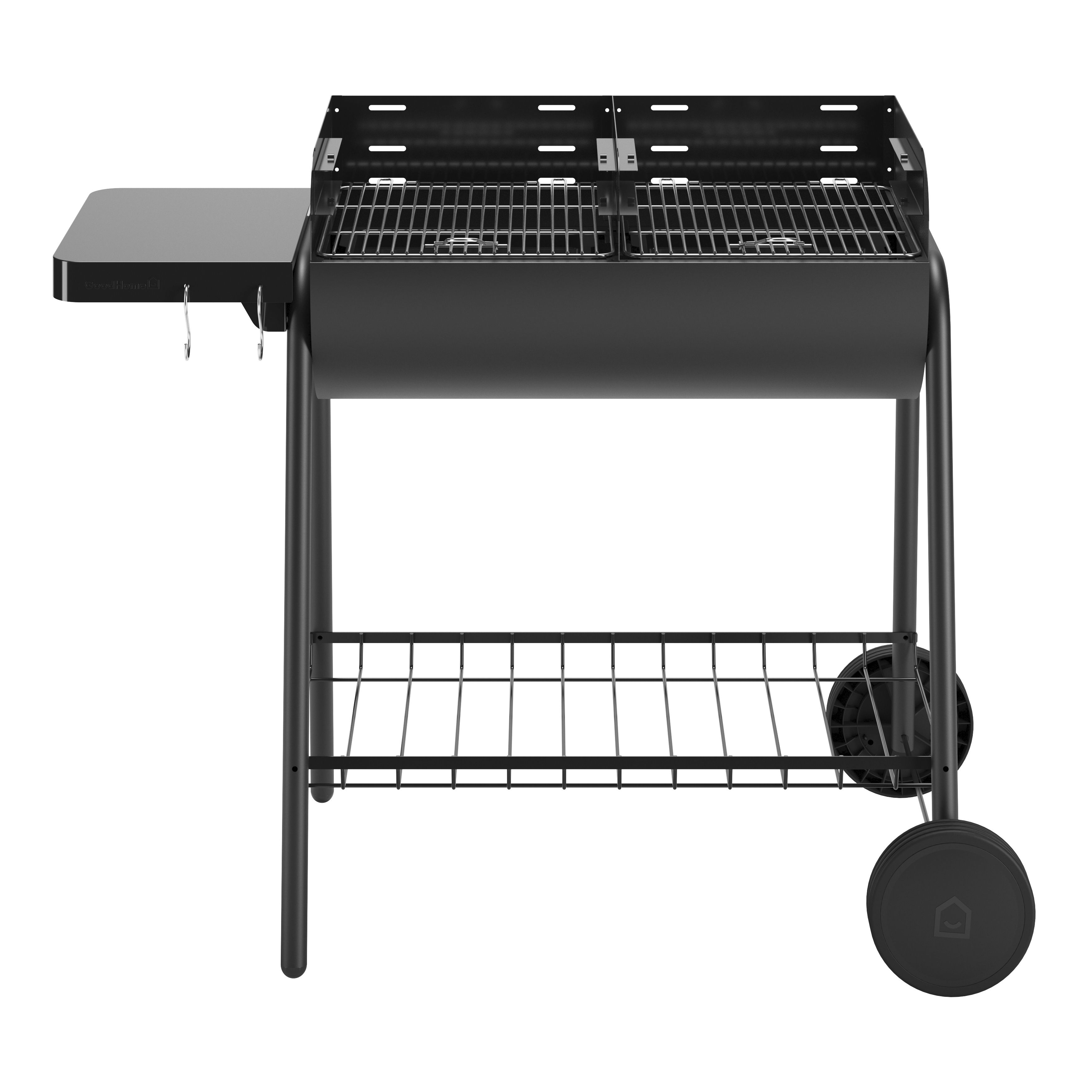GoodHome Pondera Black Charcoal BBQ