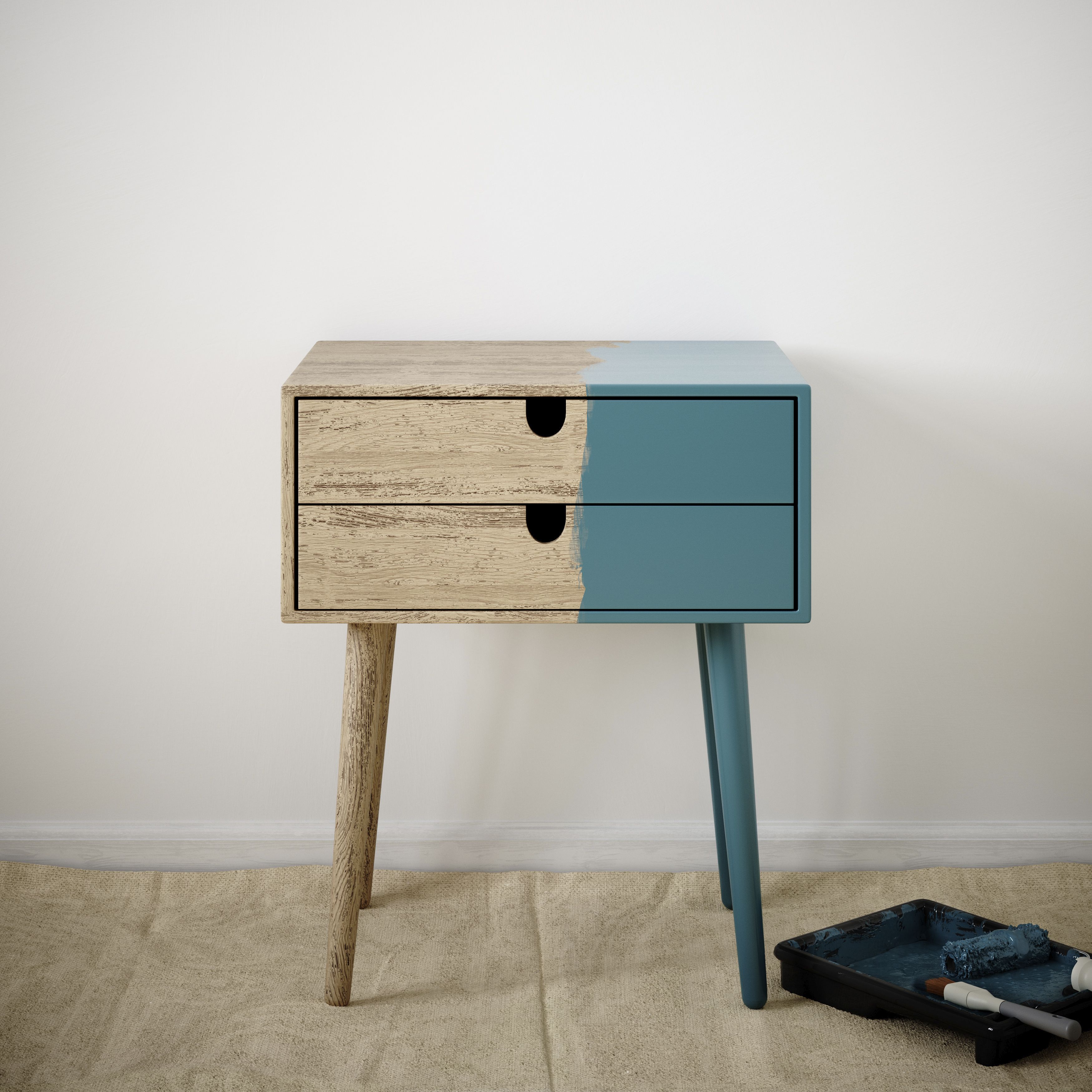 GoodHome Saint-Maxime Flat matt Furniture paint, 500ml