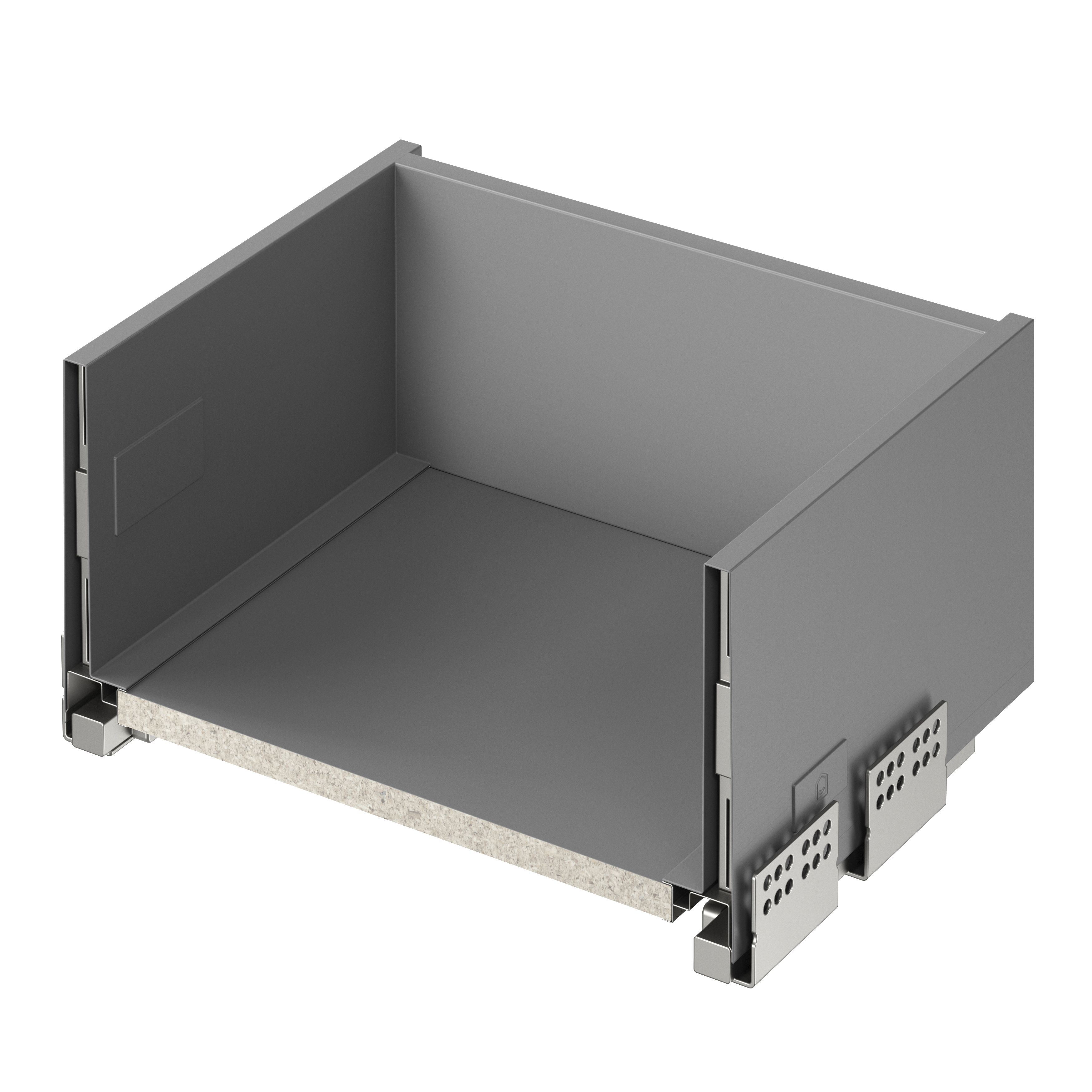 GoodHome Soto Soft-close Slimline deep drawer box (W)400mm at B&Q