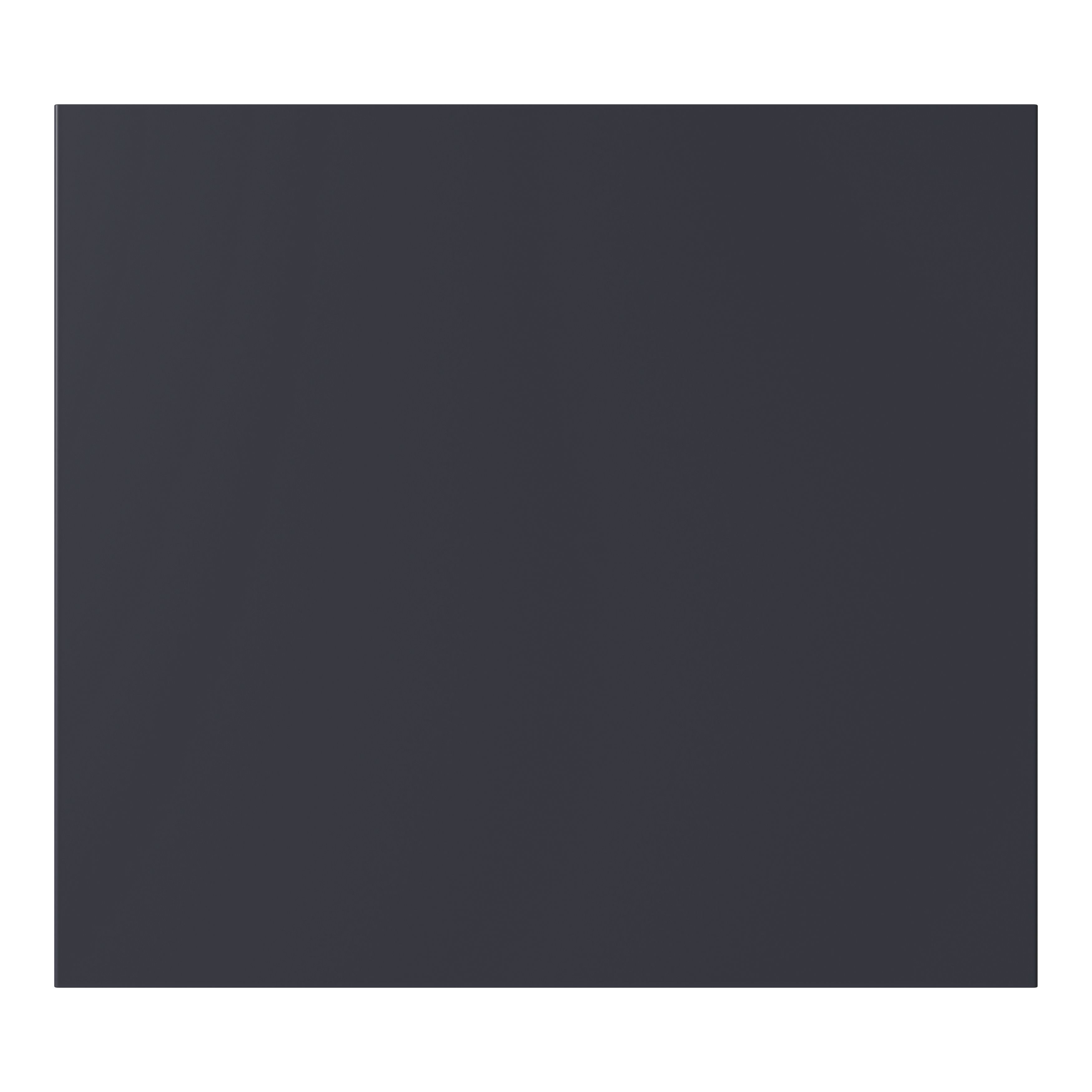 GoodHome Stevia Matt blue Slab 2 drawer front, bridging door & bi-fold ...