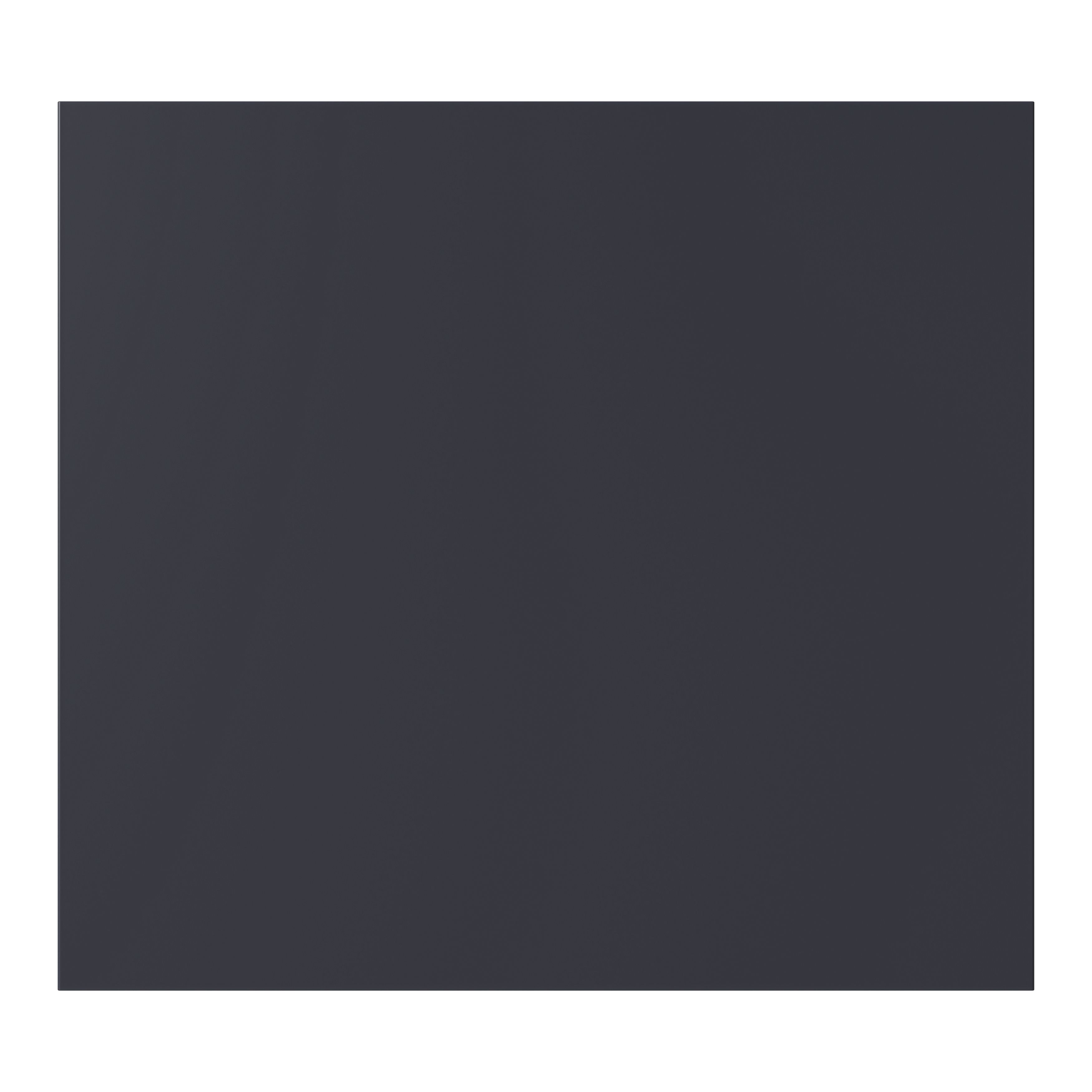 GoodHome Stevia Matt blue slab Appliance Cabinet door (W)600mm (H)543mm ...