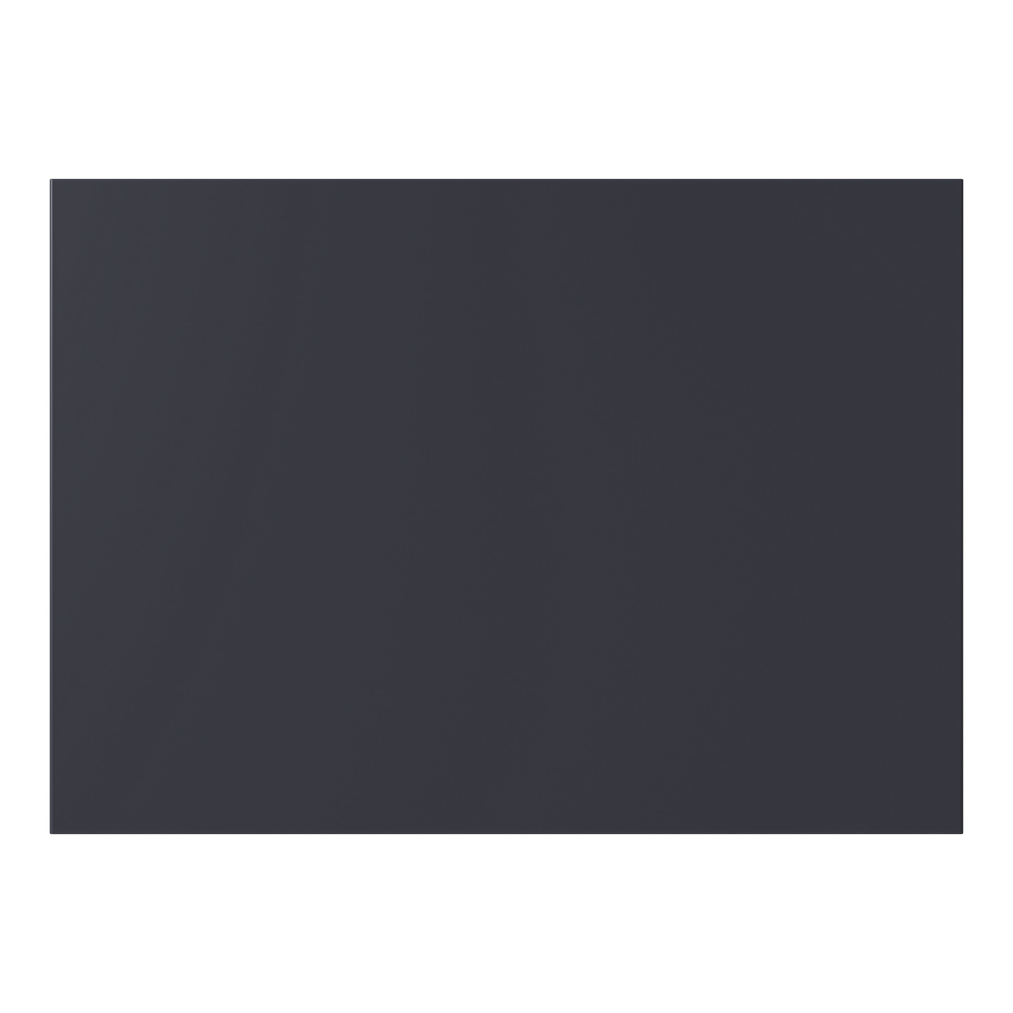 GoodHome Stevia Matt blue slab Bridging Drawer front, bridging door ...