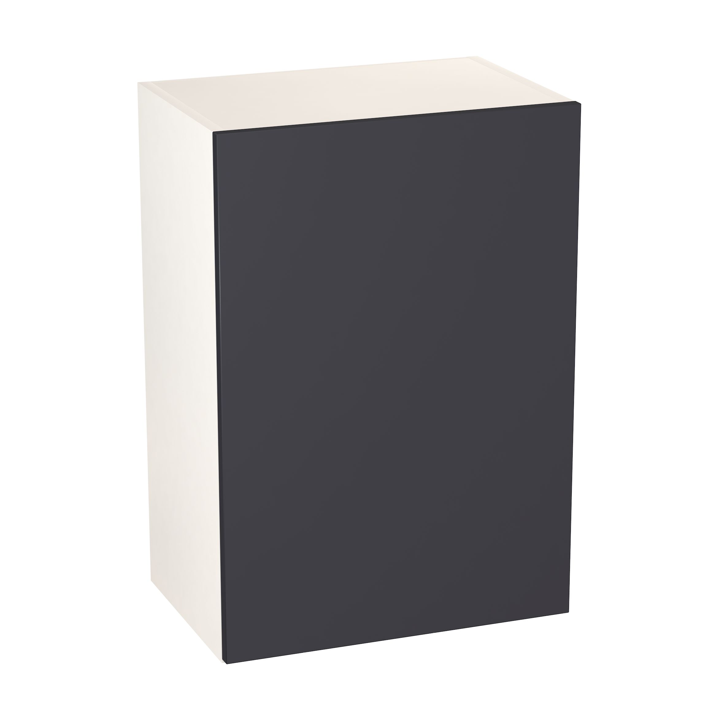 GoodHome Stevia Matt blue Wall Kitchen cabinet (W) 500mm (H)720mm