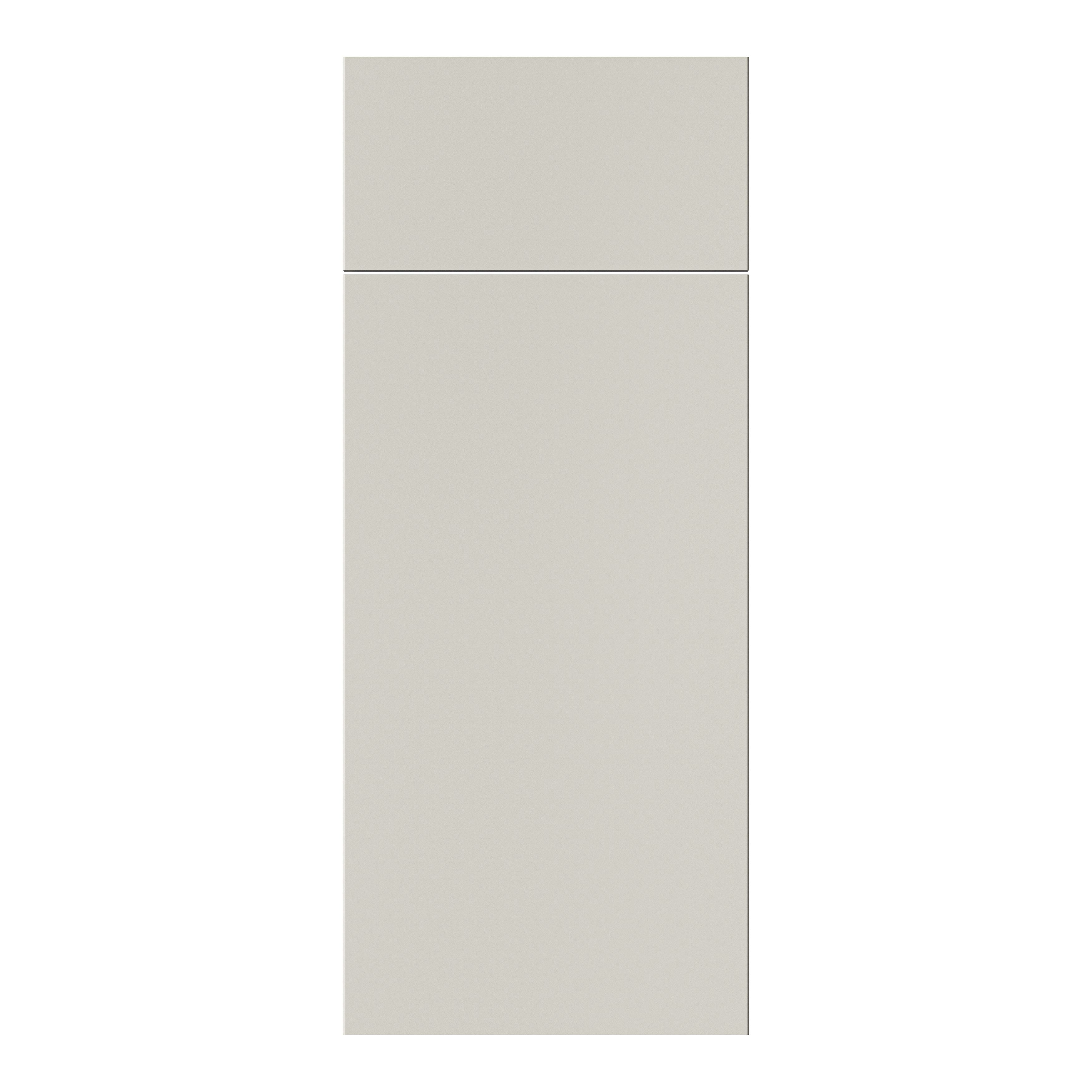 GoodHome Stevia Matt sandstone Slab Drawerline door & drawer front 300mm