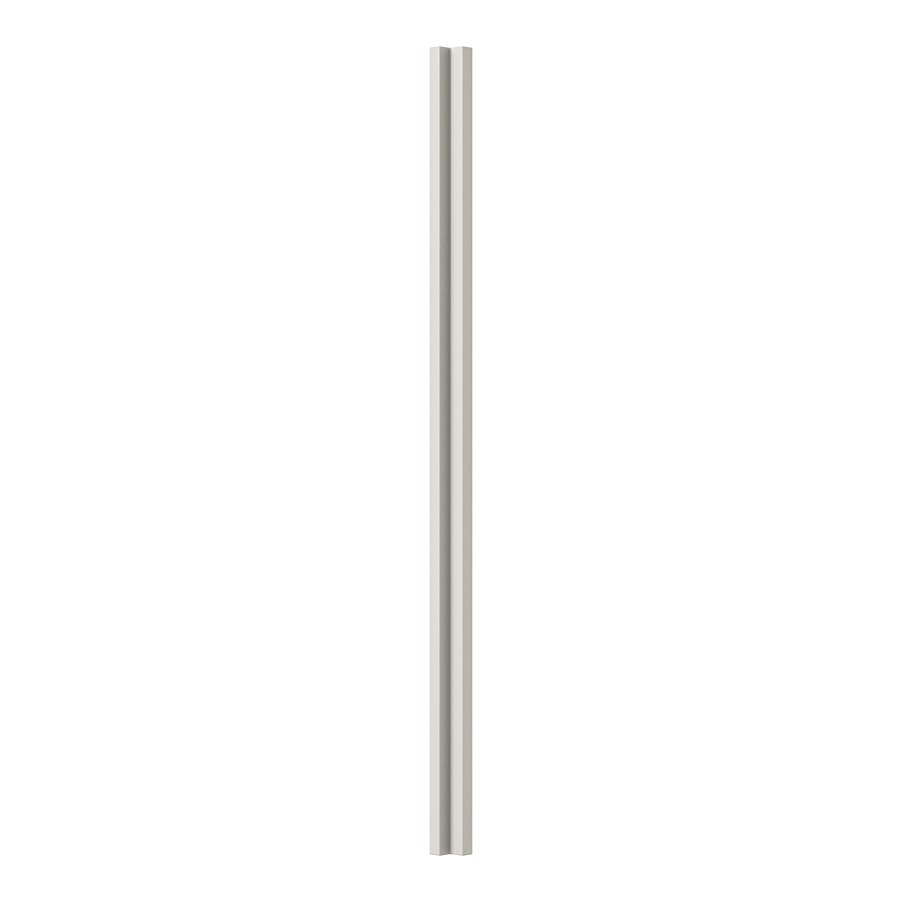 GOODHOME STEVIA MATT SANDSTONE TALL WALL CORNER POST, (W)34MM (L)895MM