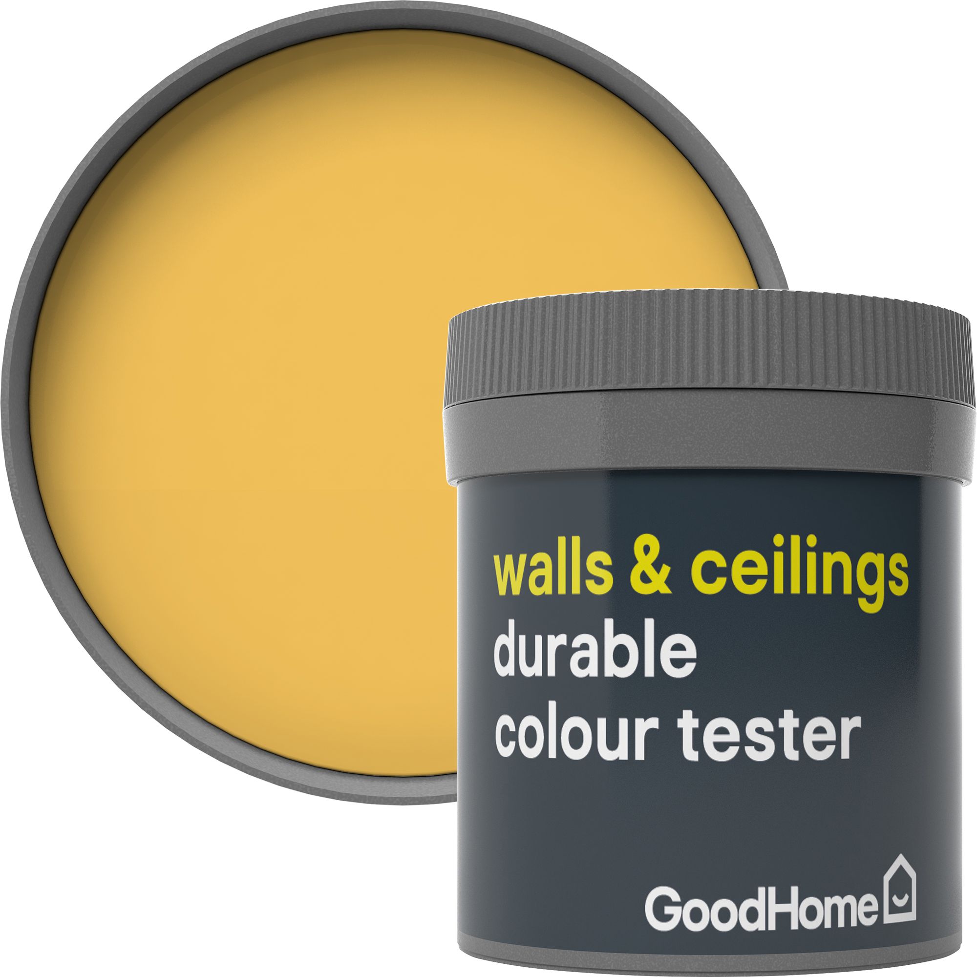 GoodHome Tough & Durable Gran via Matt Wall & ceiling Emulsion paint ...