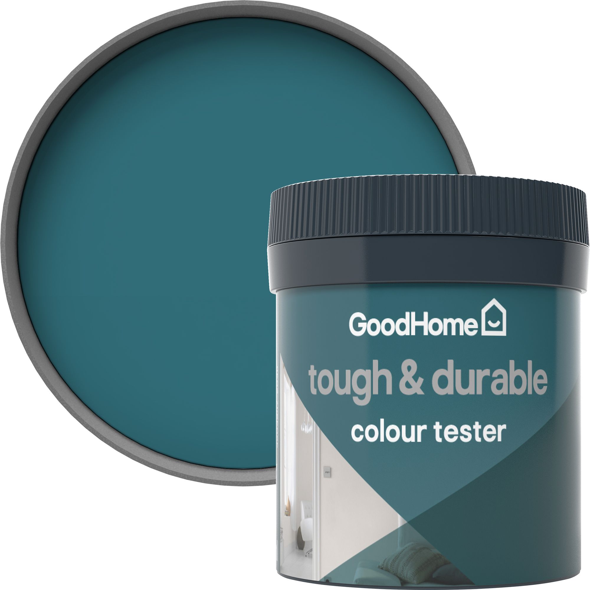 GoodHome Tough & Durable Saint-maxime Matt Emulsion paint, 50ml | DIY ...