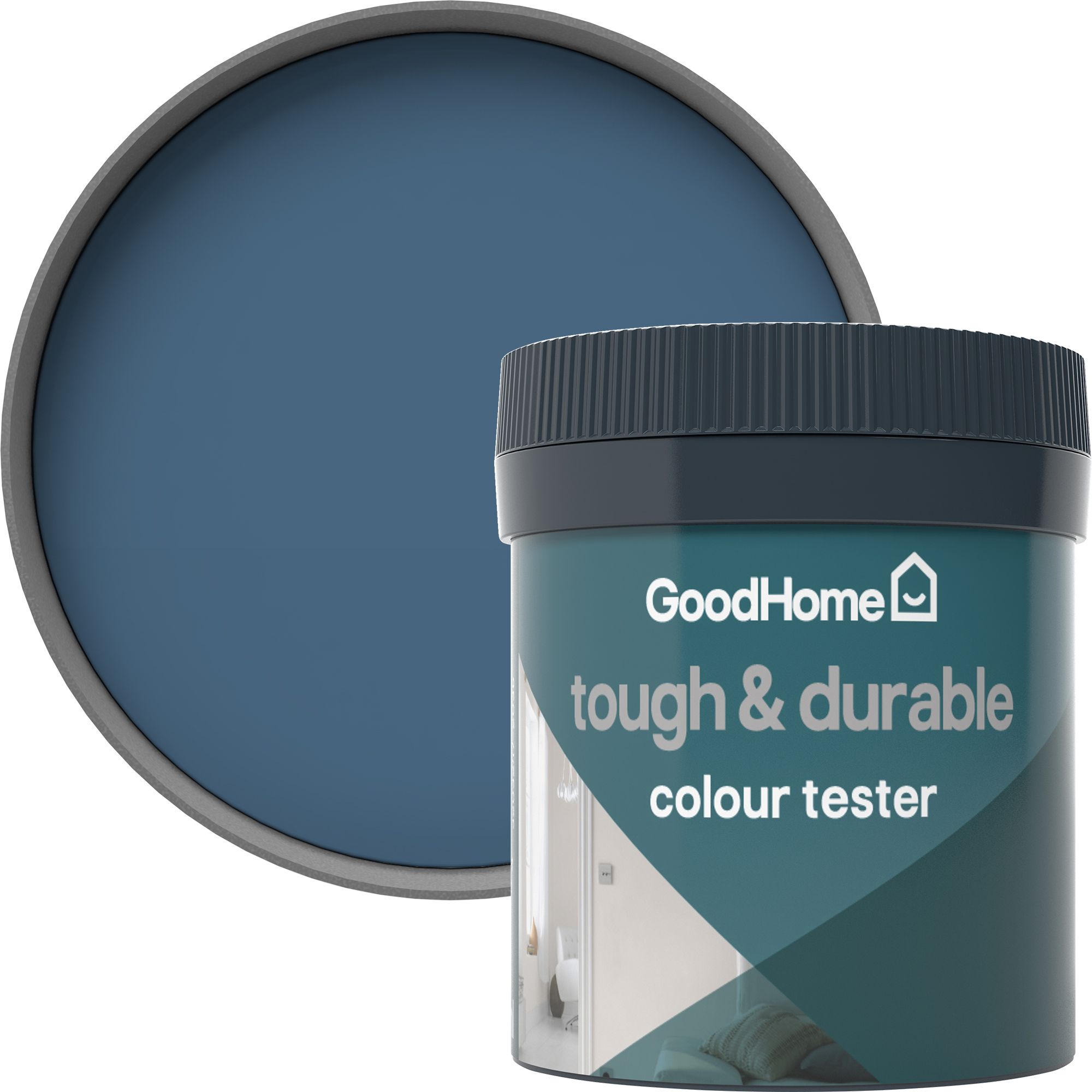 GoodHome Tough & Durable Saint-raphaël Matt Emulsion paint, 50ml | DIY ...
