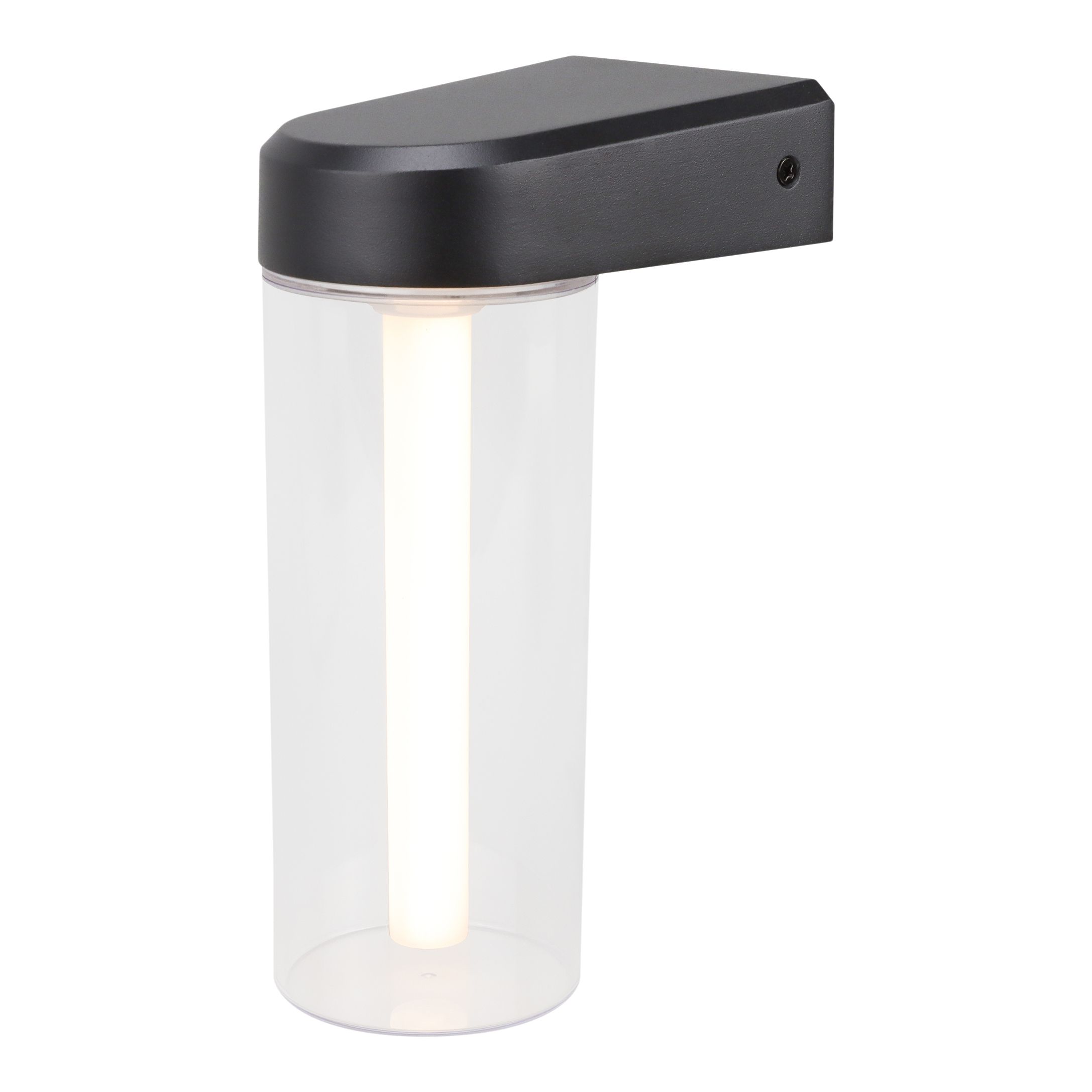 GoodHome Trinidad Fixed Matt Black Mains-powered (wired) Integrated LED ...