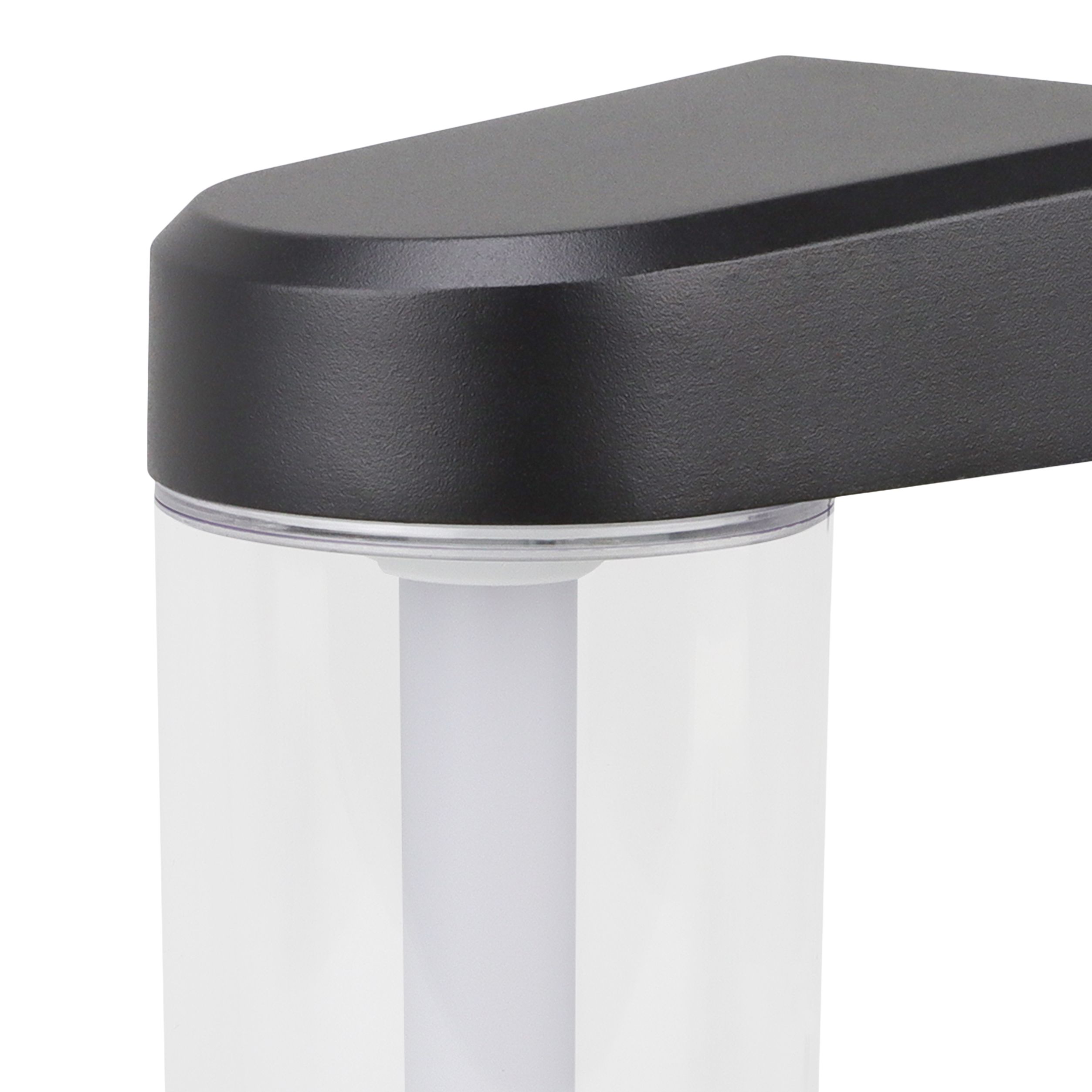 GoodHome Trinidad Fixed Matt Black Mains-powered (wired) Integrated LED ...