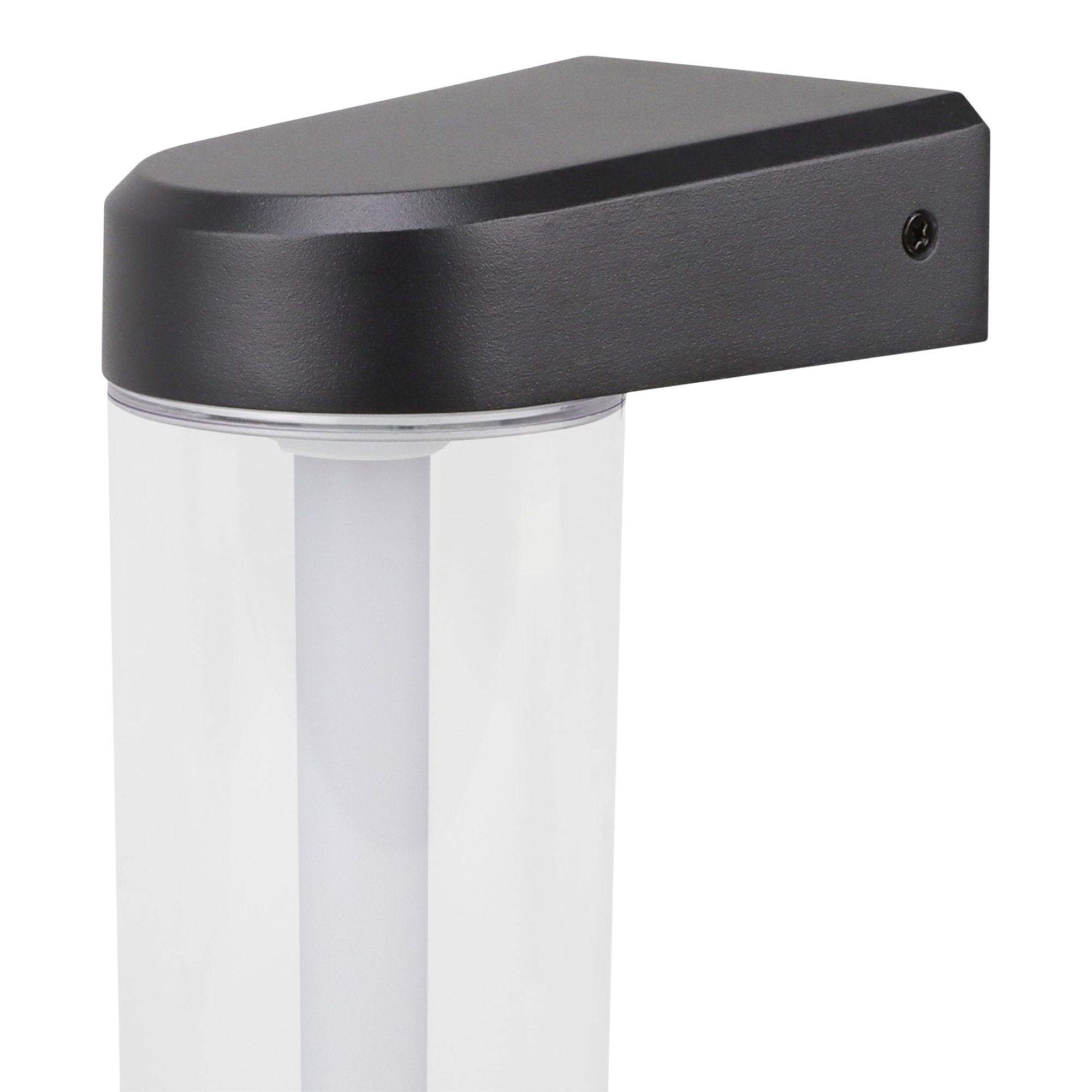 GoodHome Trinidad Fixed Matt Black Mains-powered (wired) Integrated LED ...