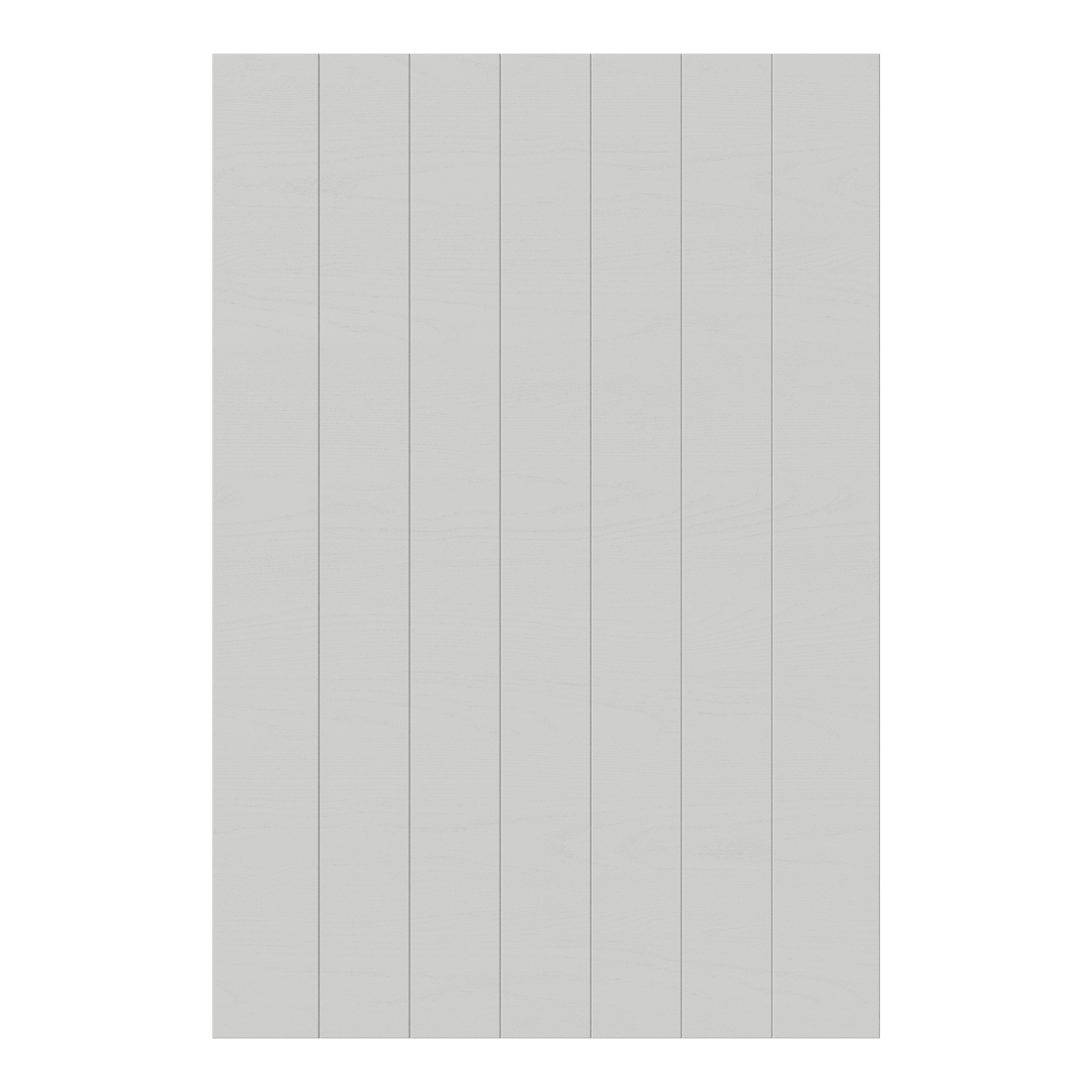 GoodHome Tydeman Matt grey Standard Wall end panel (H)960mm (W)360mm